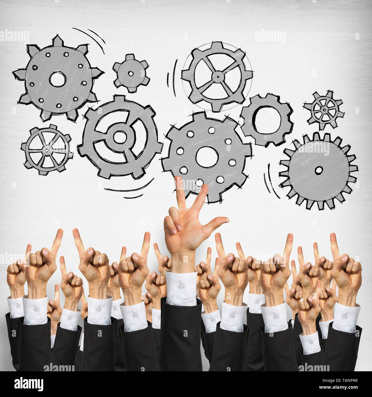 Business and teamwork concept Stock Photo - Alamy