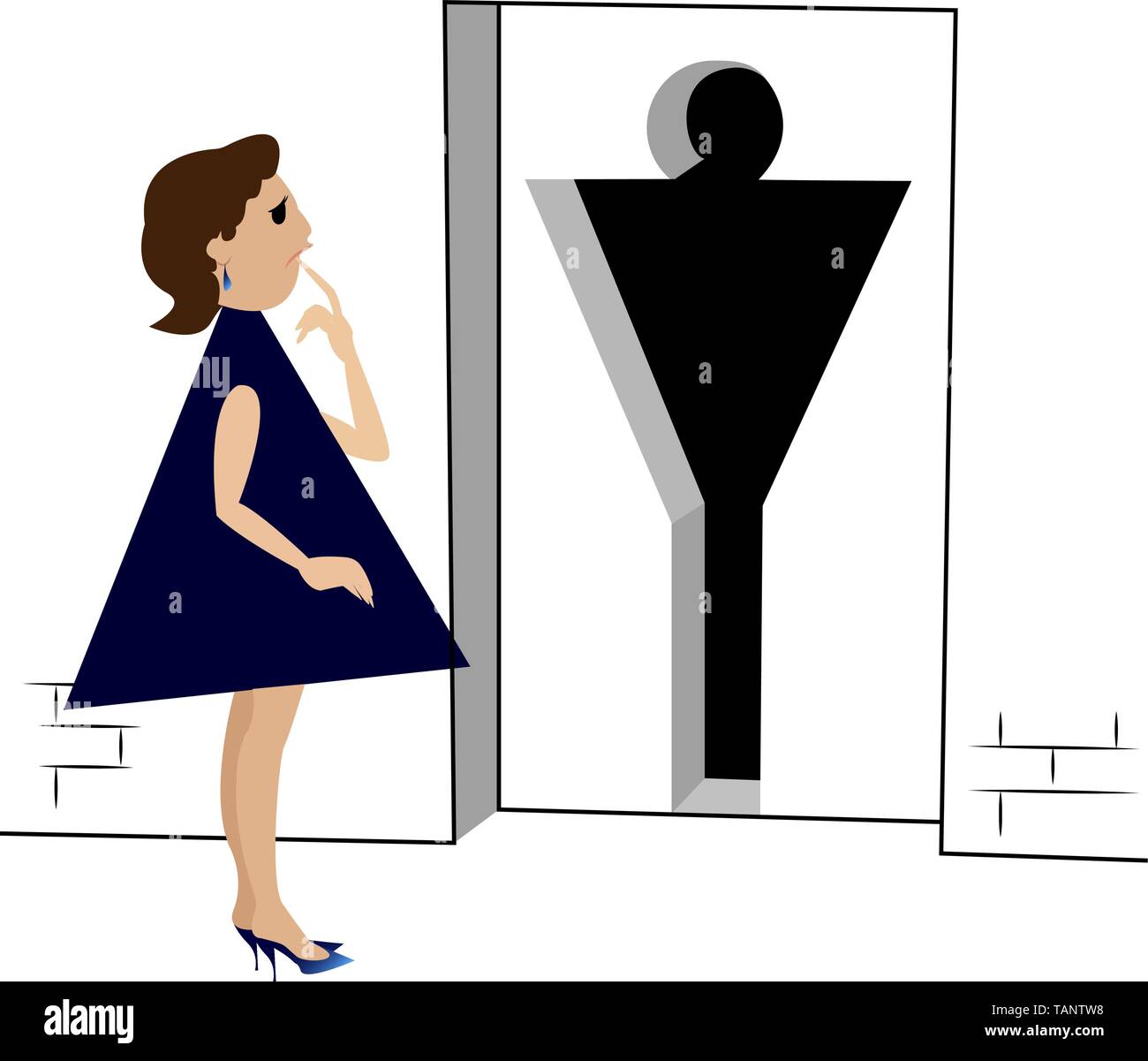 Mismatch concept Stock Vector Images - Alamy