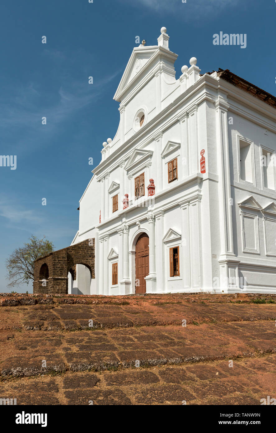 Chapel of Our Lady of the Mount, Old Goa, India Stock Photo - Alamy