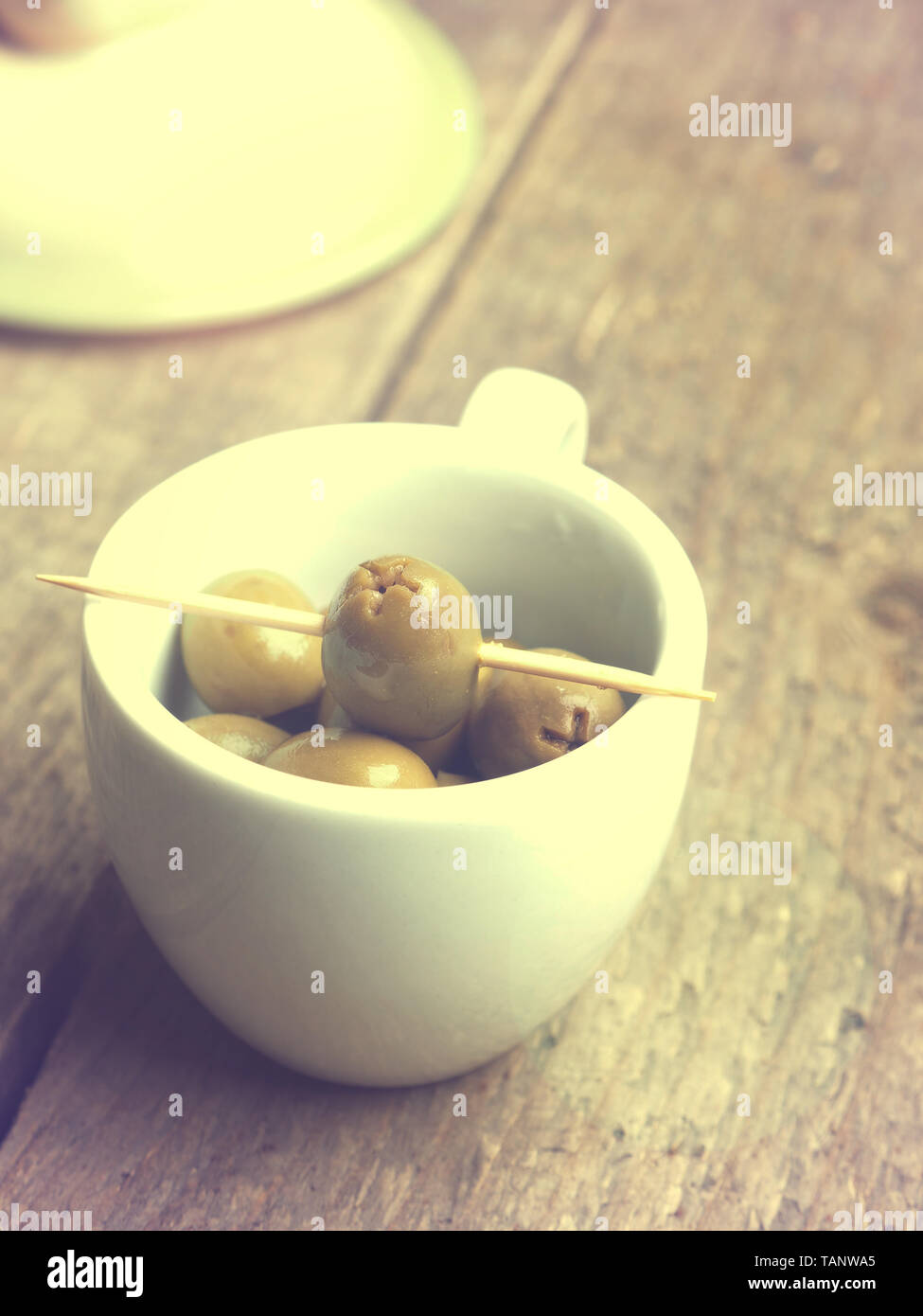 Cup black olives hi-res stock photography and images - Alamy