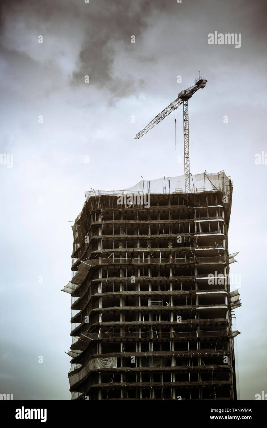 Under construction building Stock Photo - Alamy