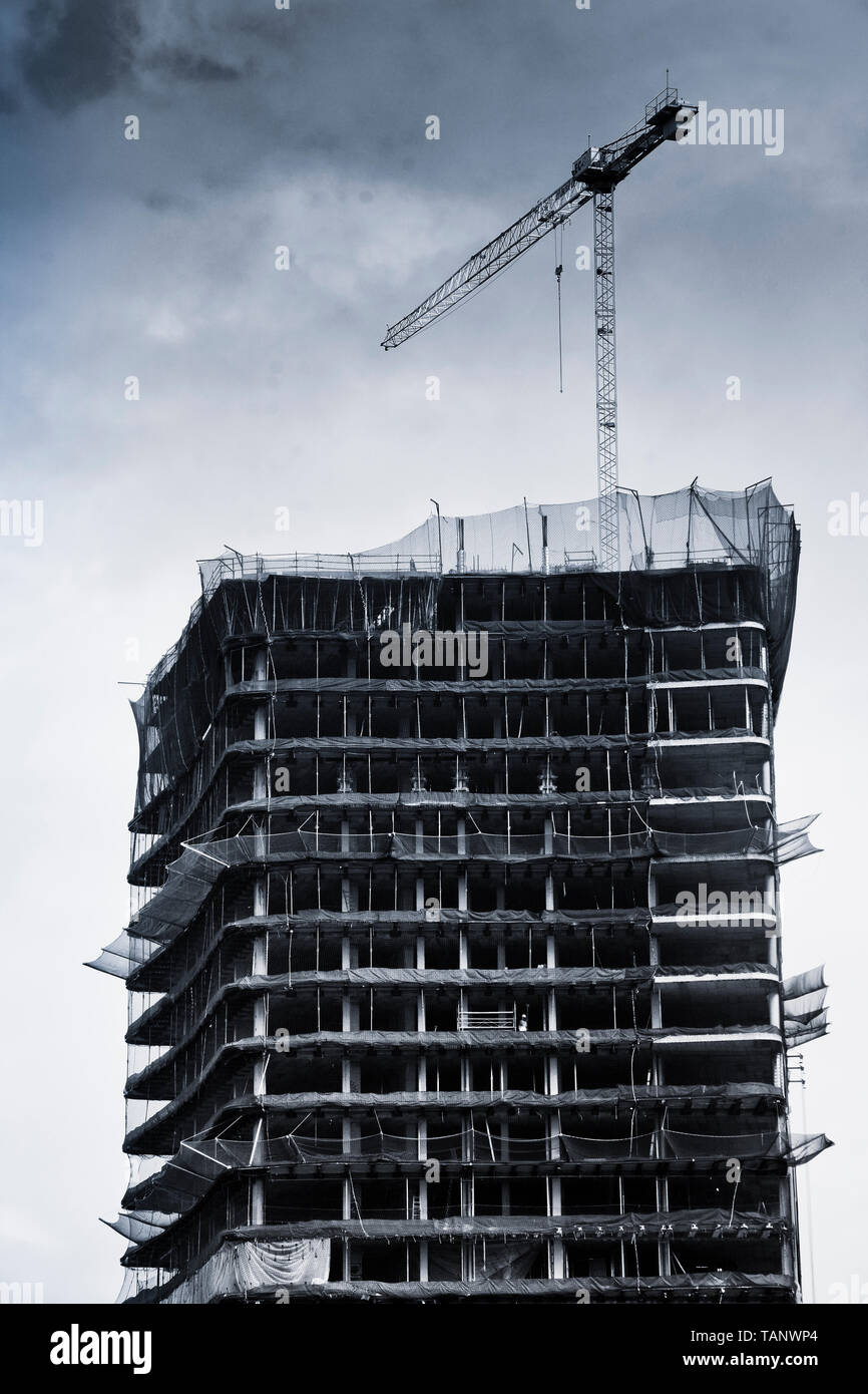 Under construction building Stock Photo - Alamy