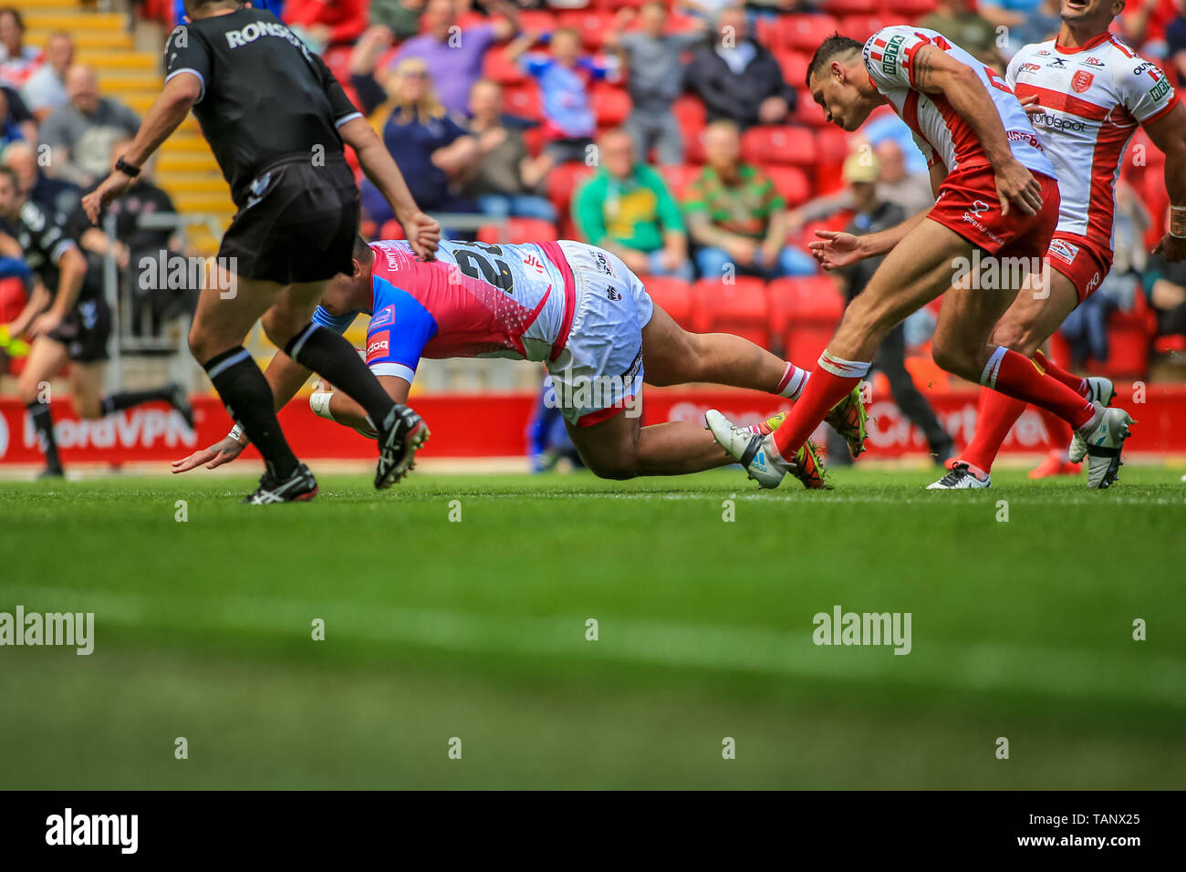 26th May 2019 , Anfield Stadium, Liverpool, England; Dacia Magic ...