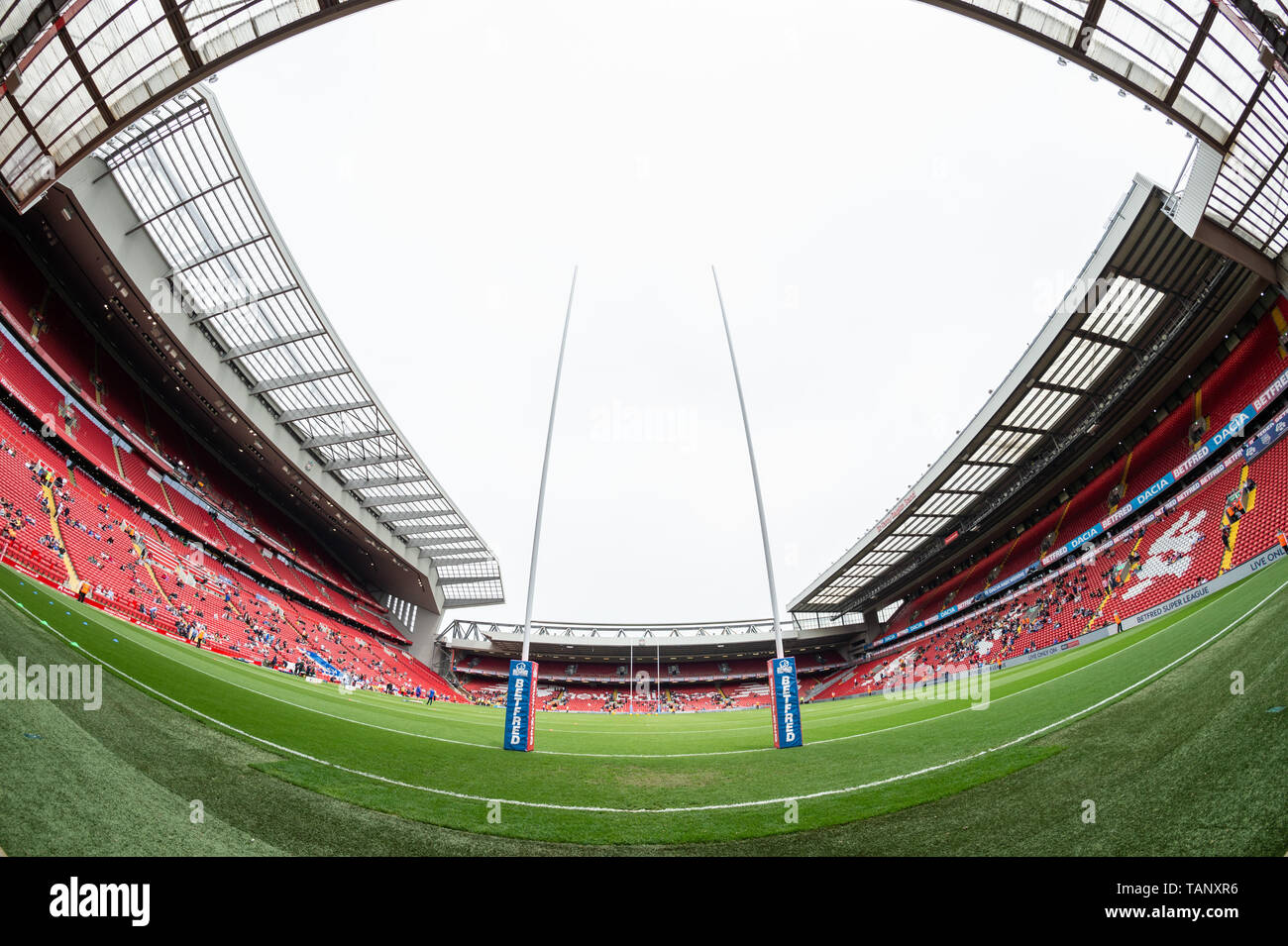 25th May 2019 , Anfield Stadium, Liverpool, England; Dacia Magic ...