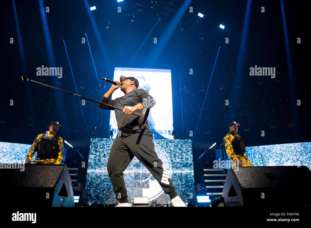 Norway, Oslo - May 23, 2019. The American rap group Public Enemy ...
