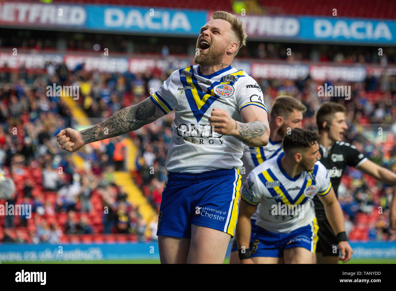 25th May 2019 , Anfield Stadium, Liverpool, England; Dacia Magic ...