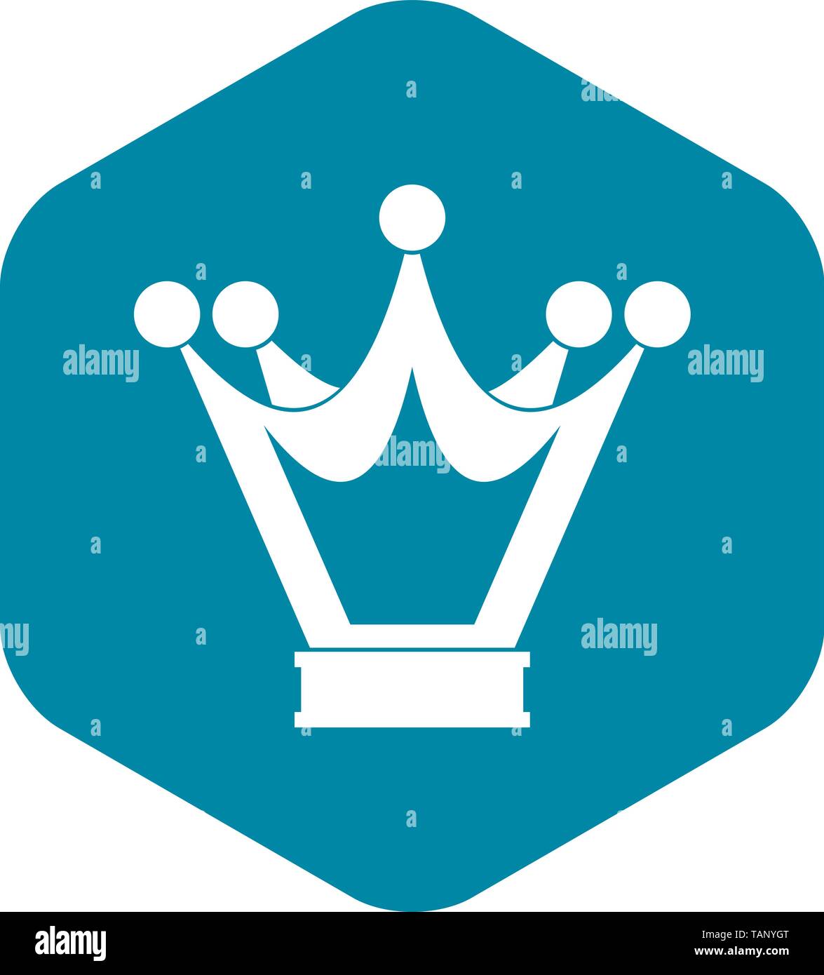 Princess crown icon, simple style Stock Vector Image & Art - Alamy