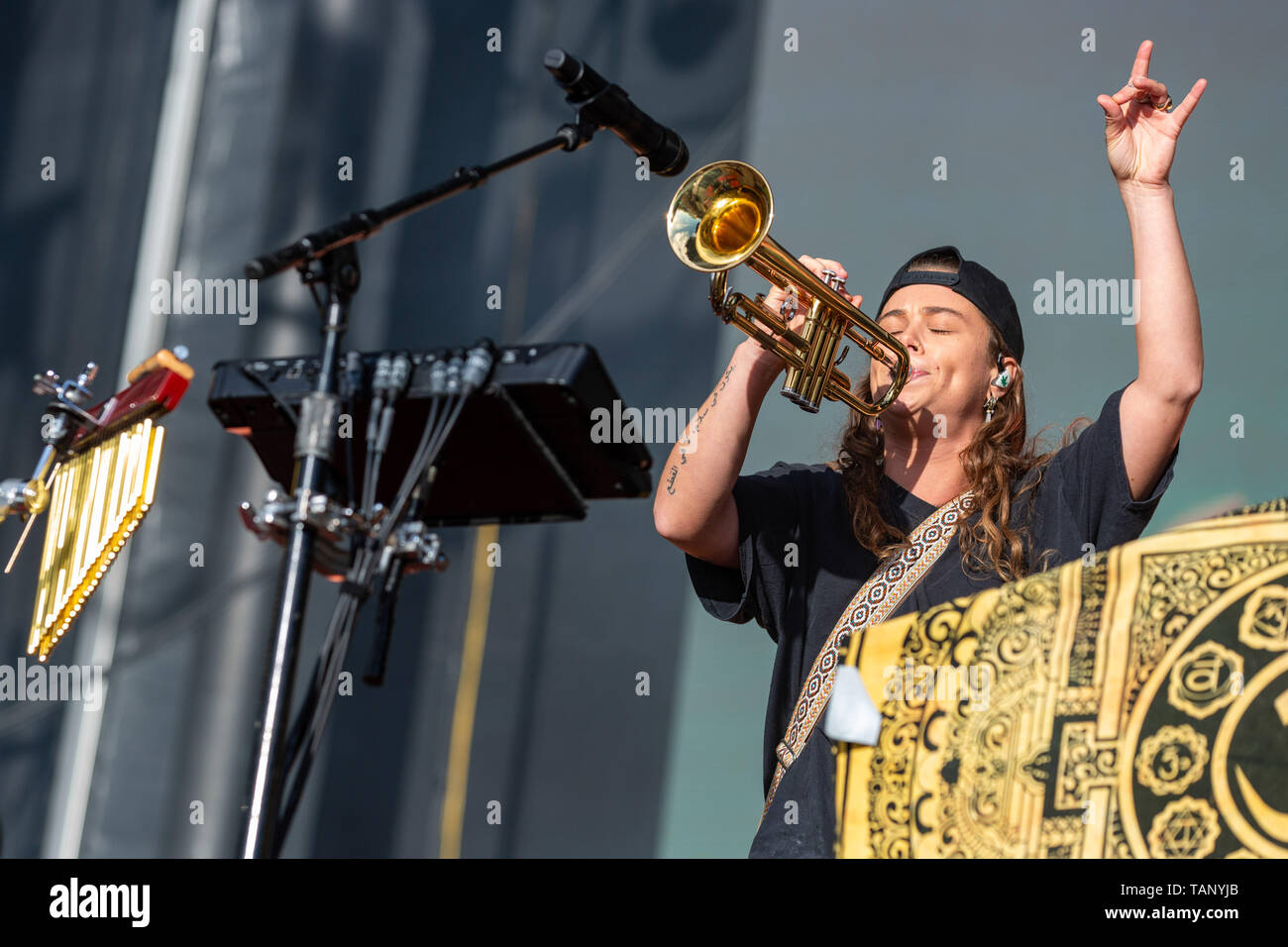 May 26, 2019 - Napa, California, U.S - TASH SULTANA during the ...