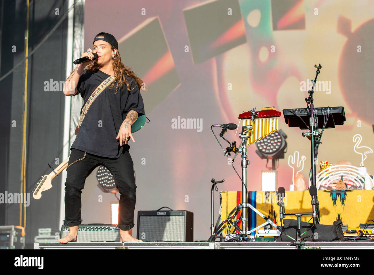 May 26, 2019 - Napa, California, U.S - TASH SULTANA during the ...