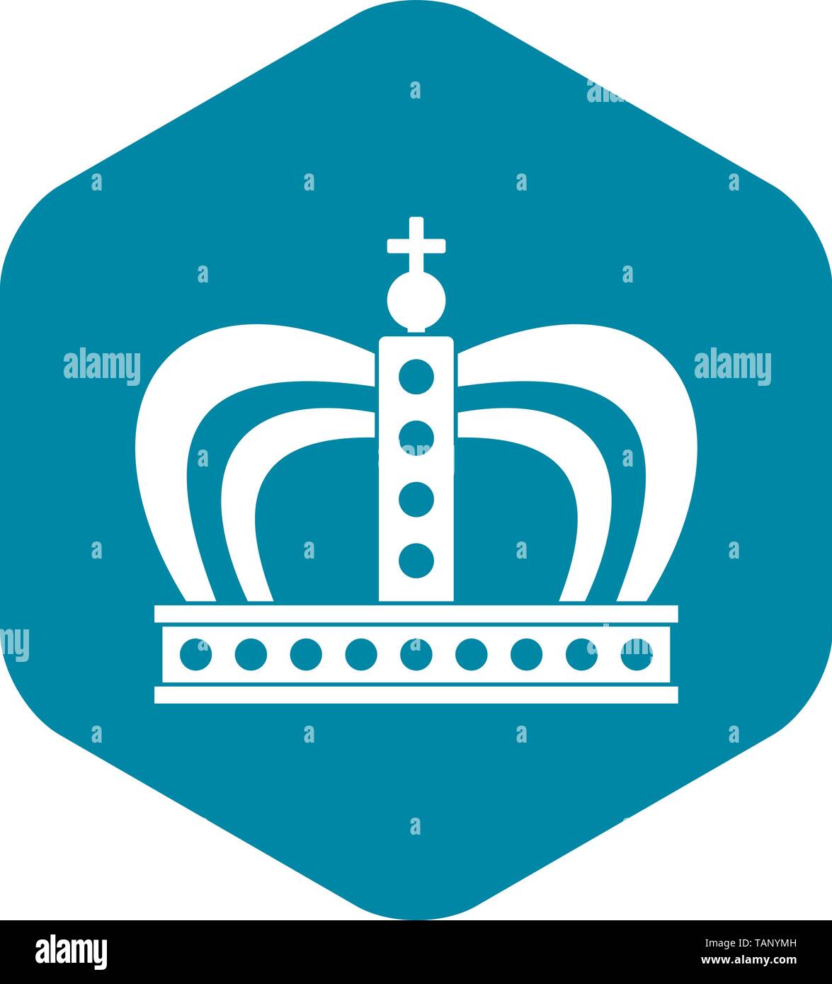 Monarchy crown icon, simple style Stock Vector Image & Art - Alamy