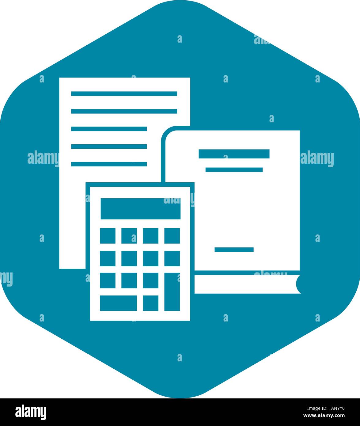 Budget calculator icon, simple style Stock Vector Image & Art - Alamy