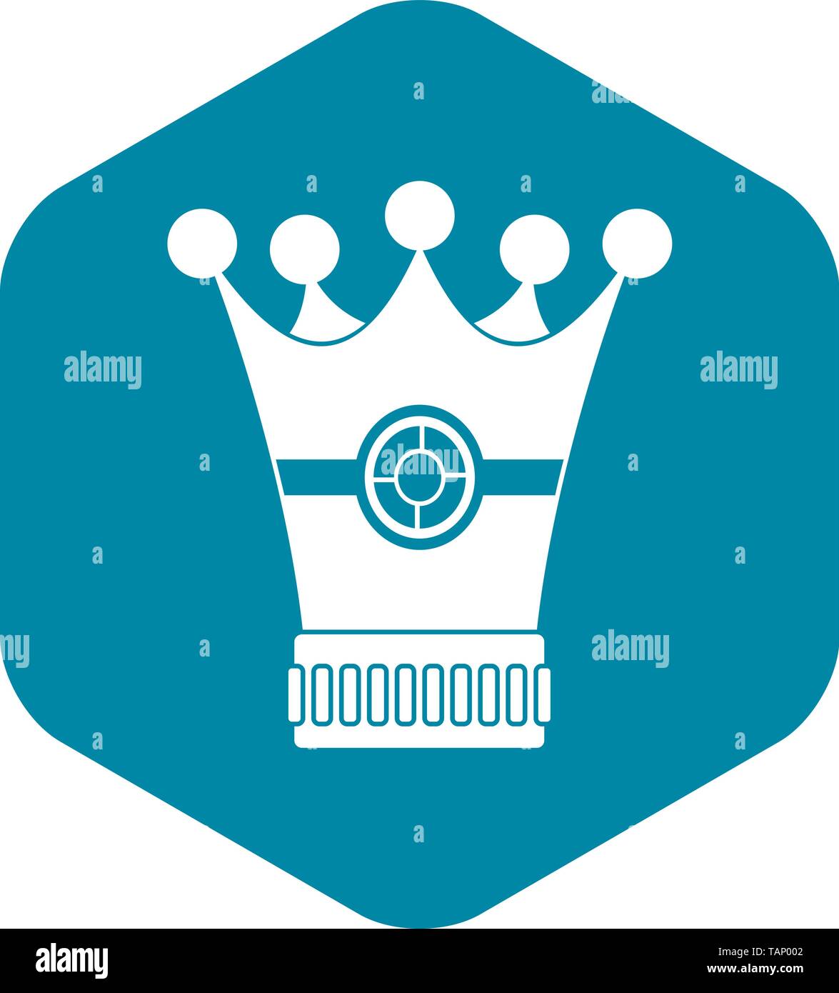 Medieval Crown Icon Simple Style Stock Vector Image And Art Alamy