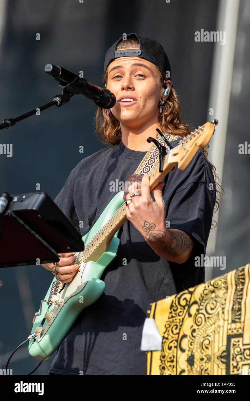 May 26, 2019 - Napa, California, U.S - TASH SULTANA during the ...