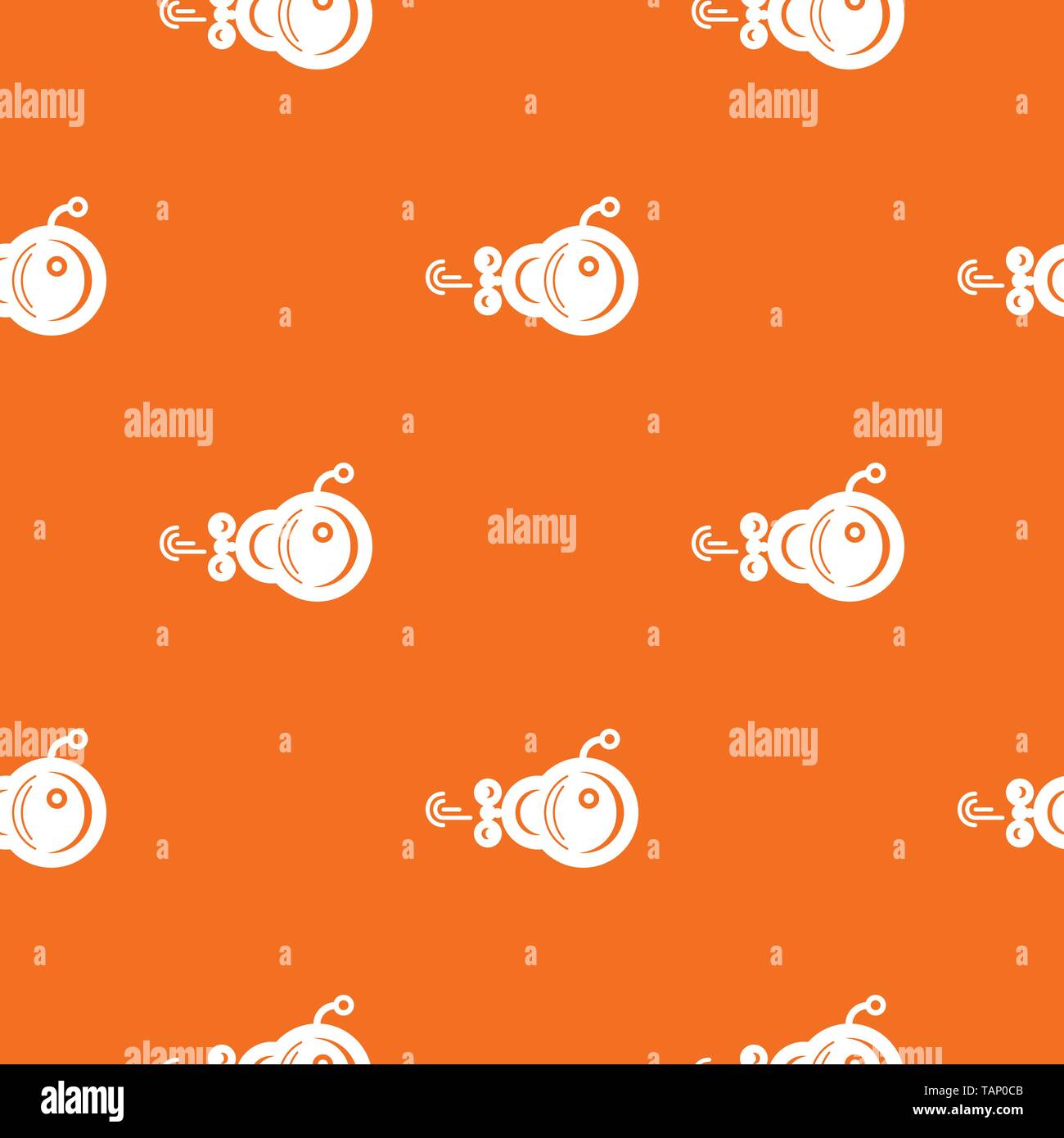 Bathyscaphe pattern vector orange Stock Vector Image & Art - Alamy
