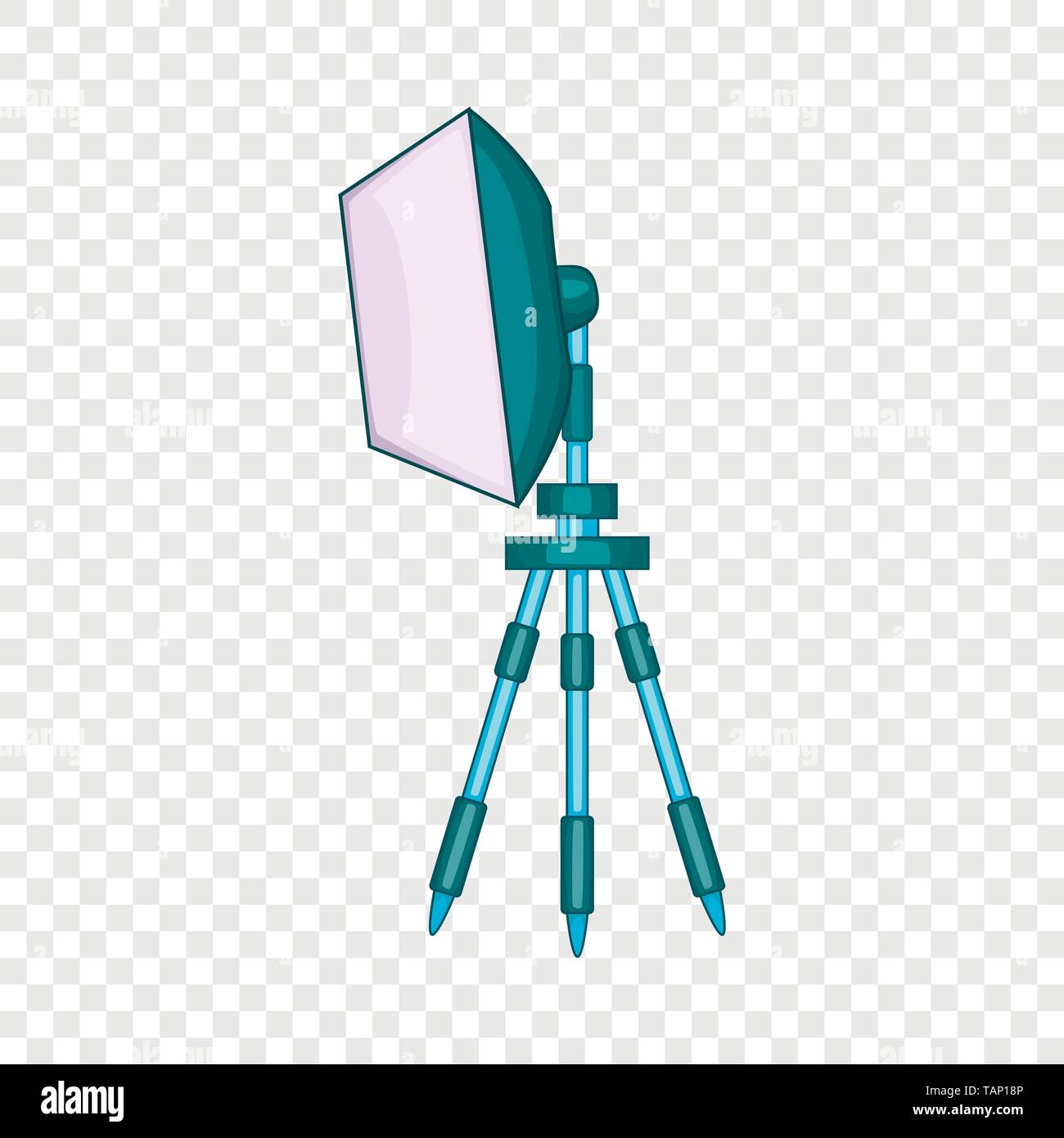 Spotlight on tripod icon, cartoon style Stock Vector Image & Art - Alamy