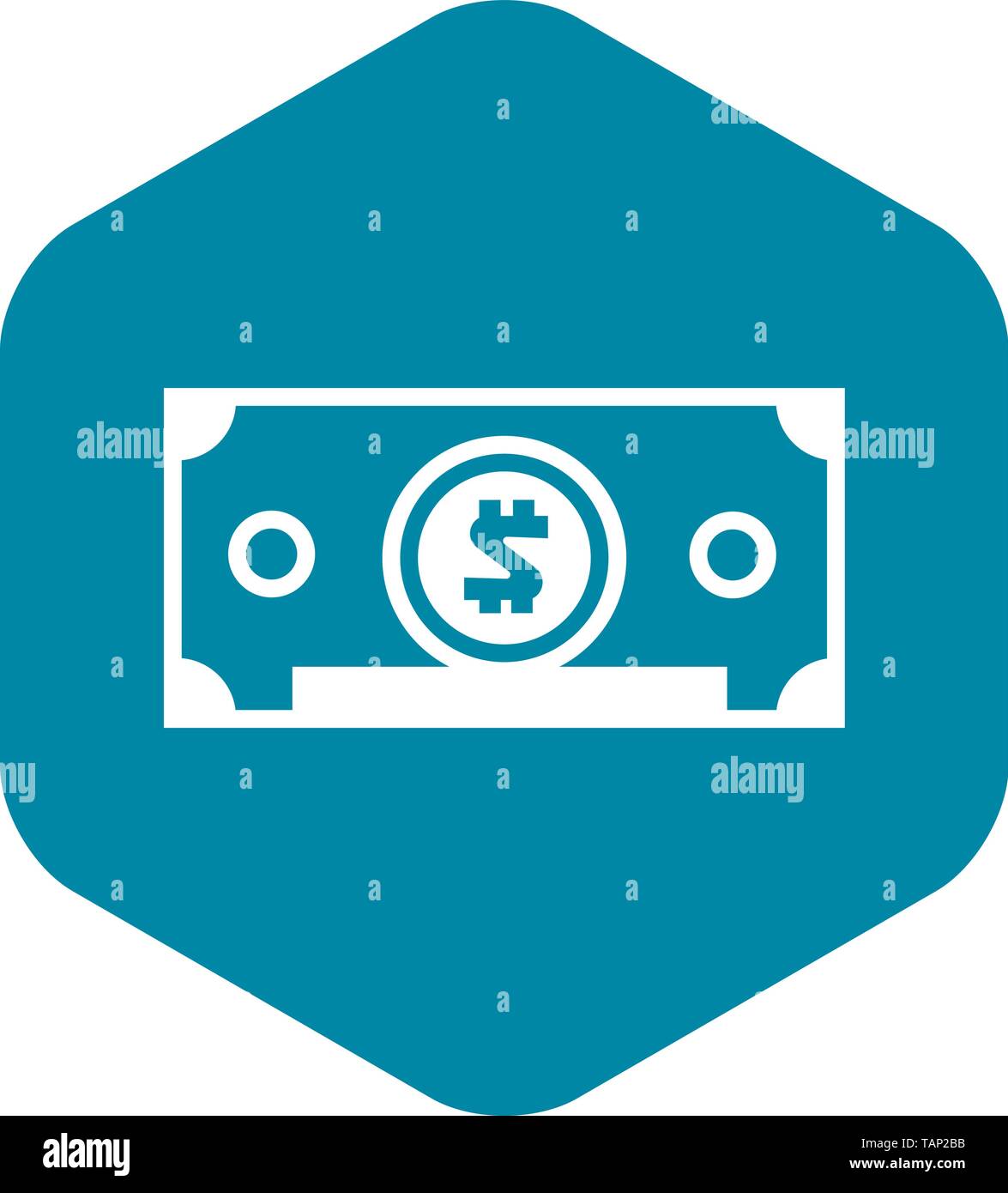 Dollar bill icon, simple style Stock Vector Image & Art - Alamy