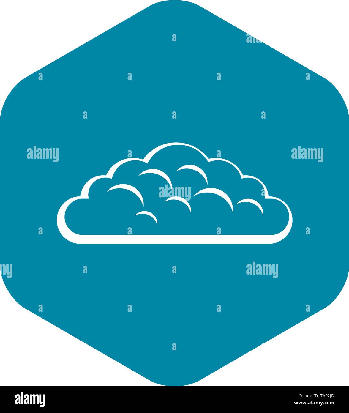 Spring cloud icon, simple style Stock Vector Image & Art - Alamy