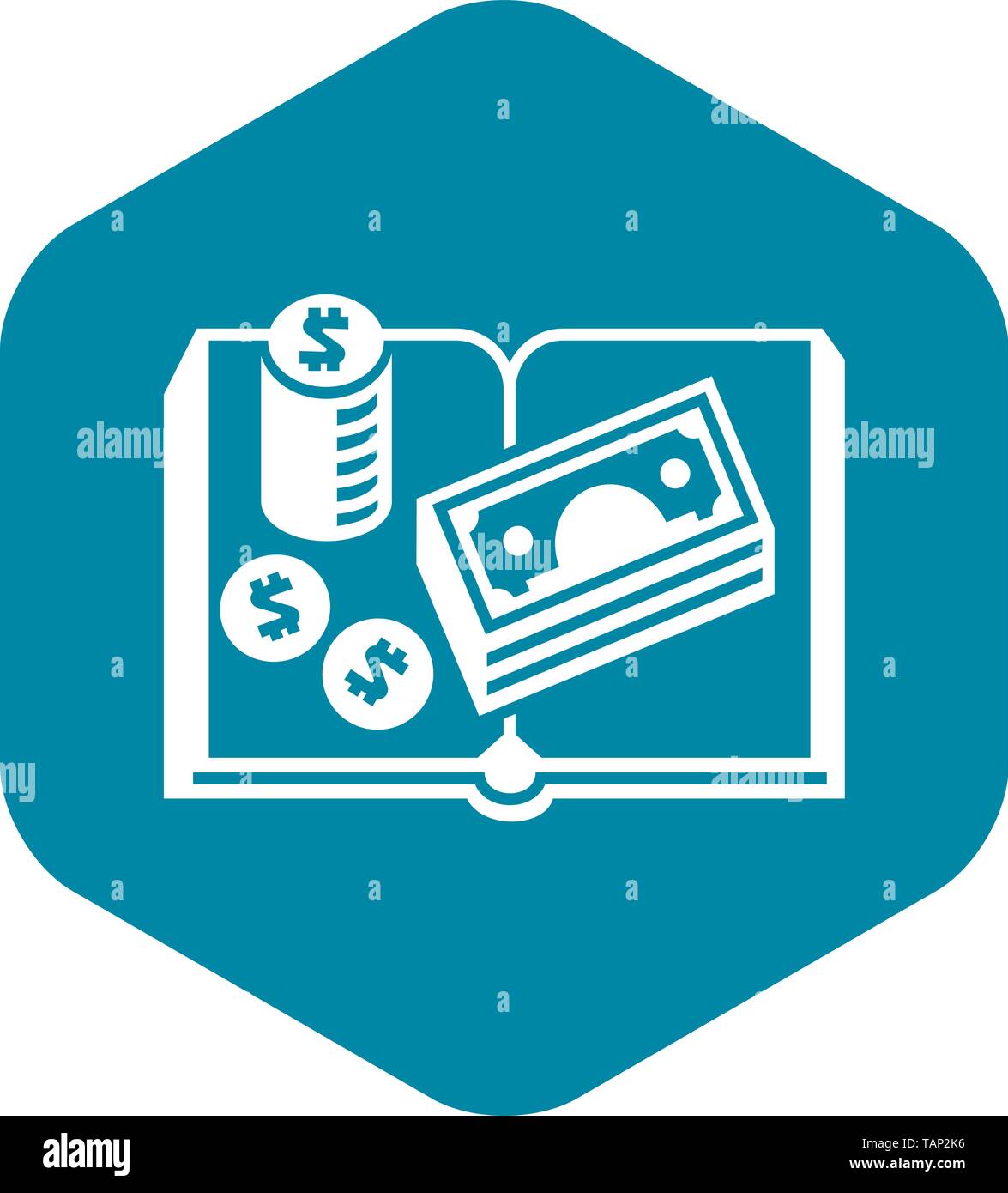 Accounting book icon, simple style Stock Vector Image & Art - Alamy