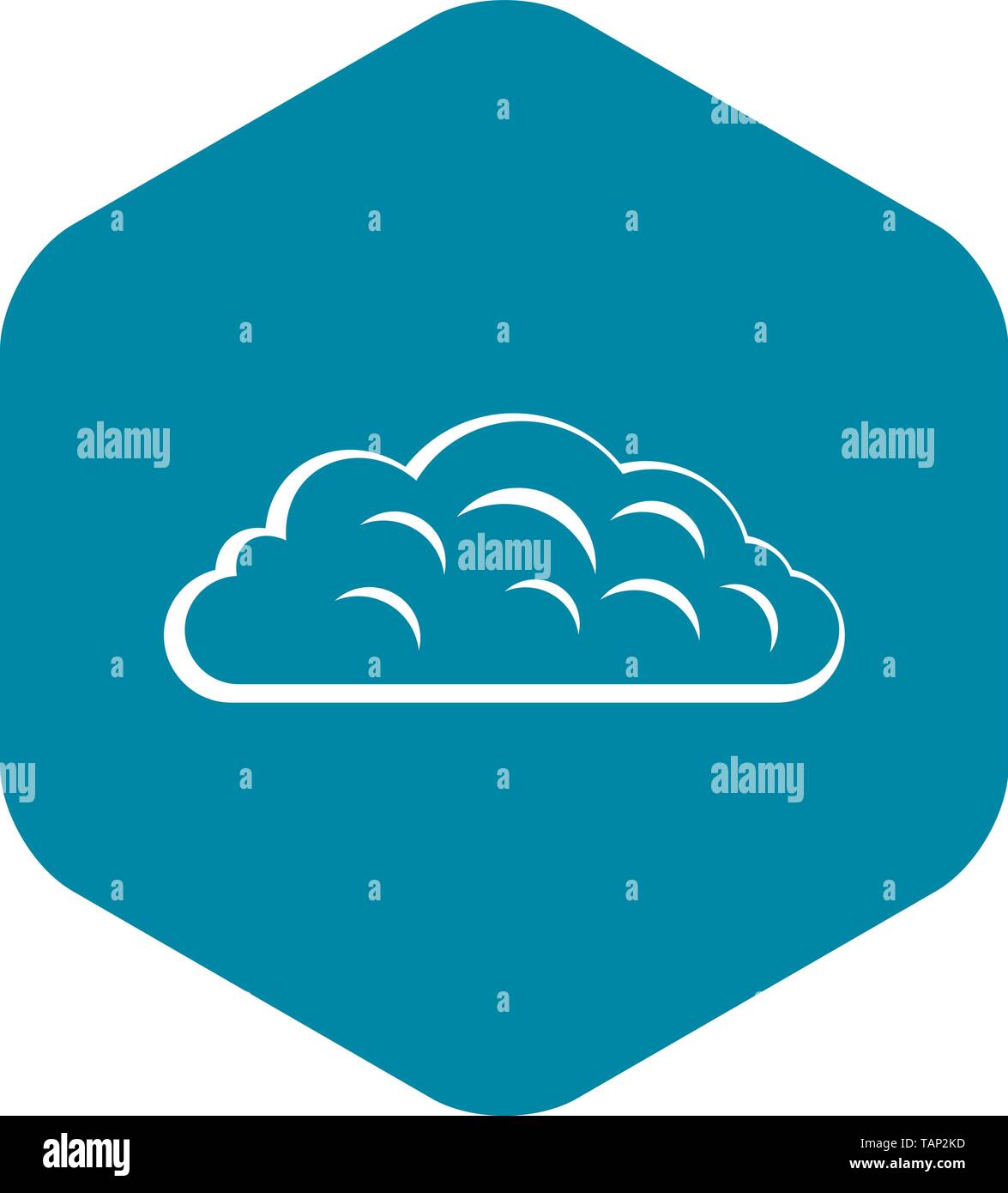 Autumn cloud icon, simple style Stock Vector Image & Art - Alamy