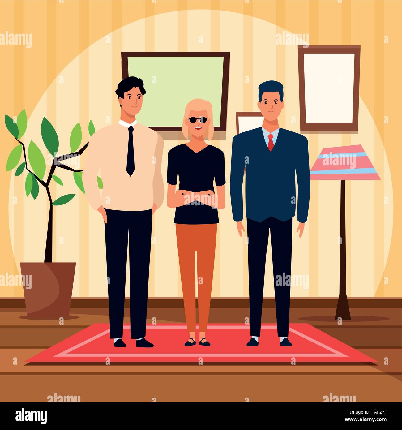 group of people avatar cartoon character Stock Vector Image & Art - Alamy