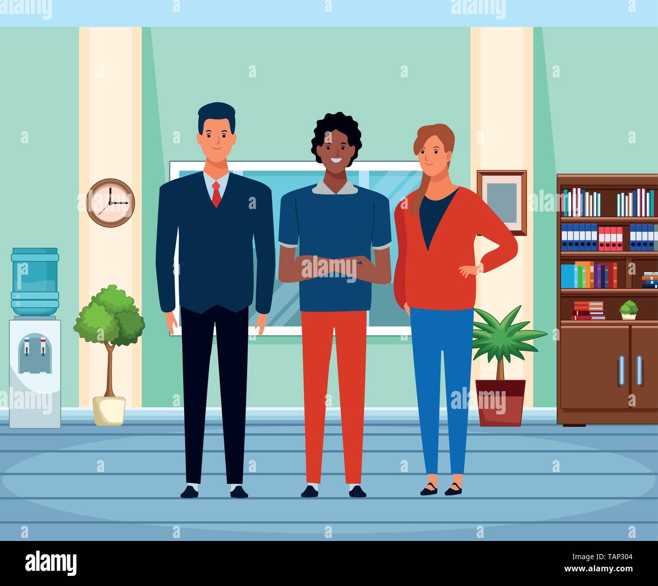 group of people avatar cartoon character Stock Vector Image & Art - Alamy