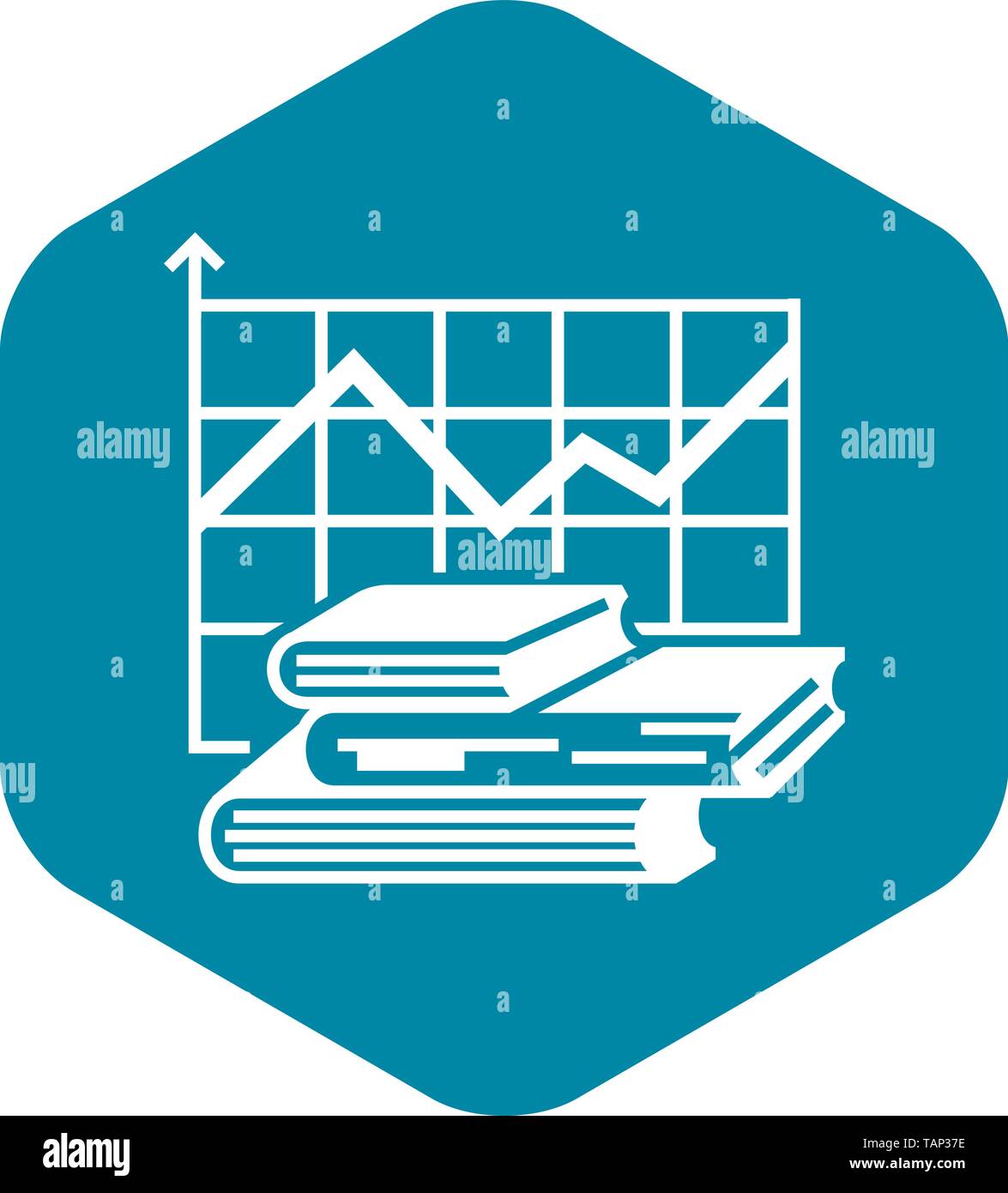 Graph finance book icon, simple style Stock Vector Image & Art - Alamy