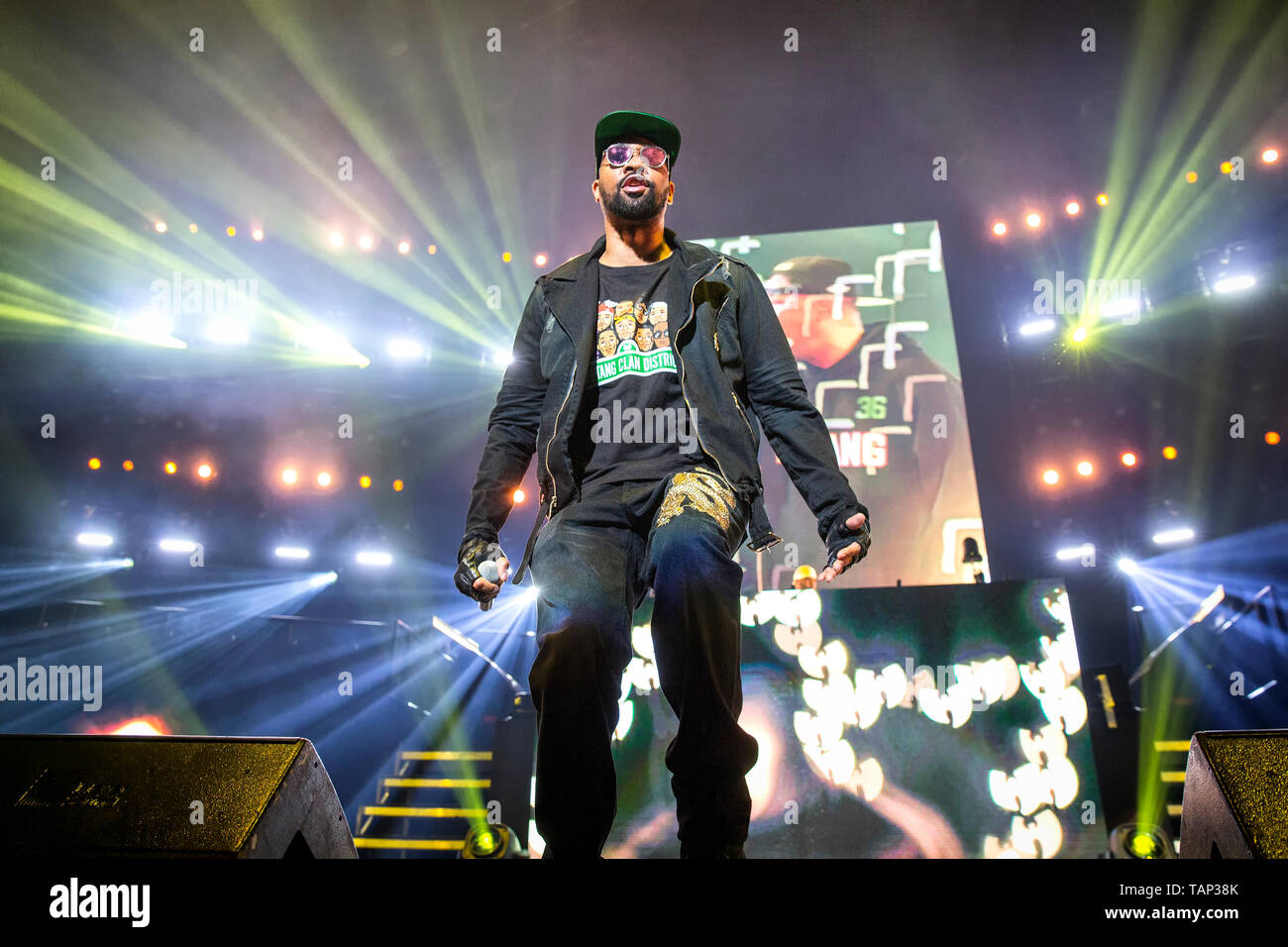 Norway, Oslo - May 23, 2019. The American rap group Wu-Tang Clan ...