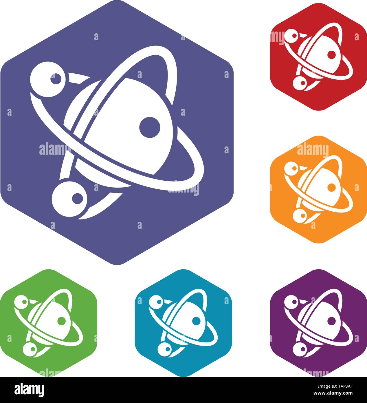 Molecule dna icons vector hexahedron Stock Vector Image & Art - Alamy