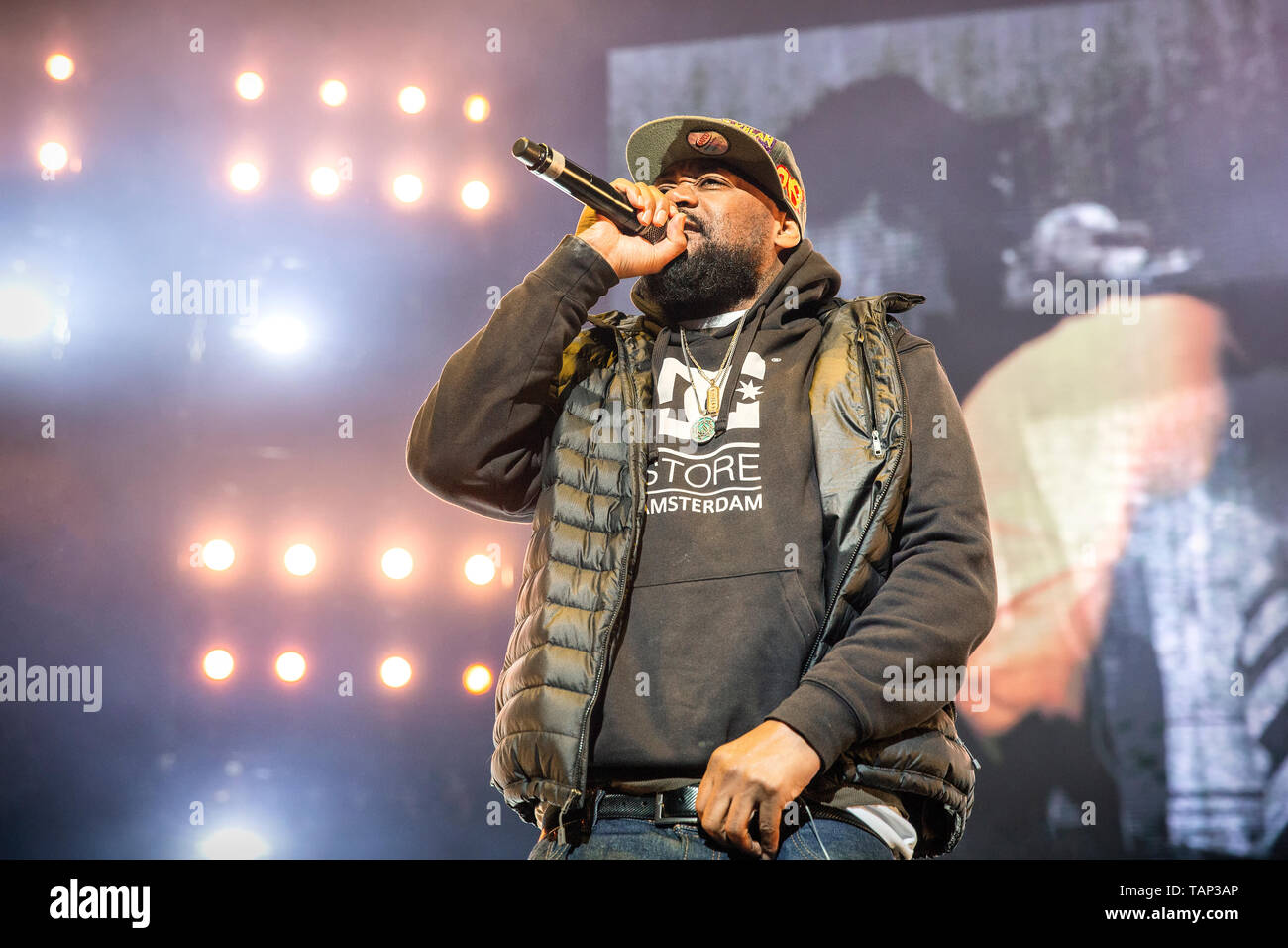 Norway, Oslo - May 23, 2019. The American rap group Wu-Tang Clan ...