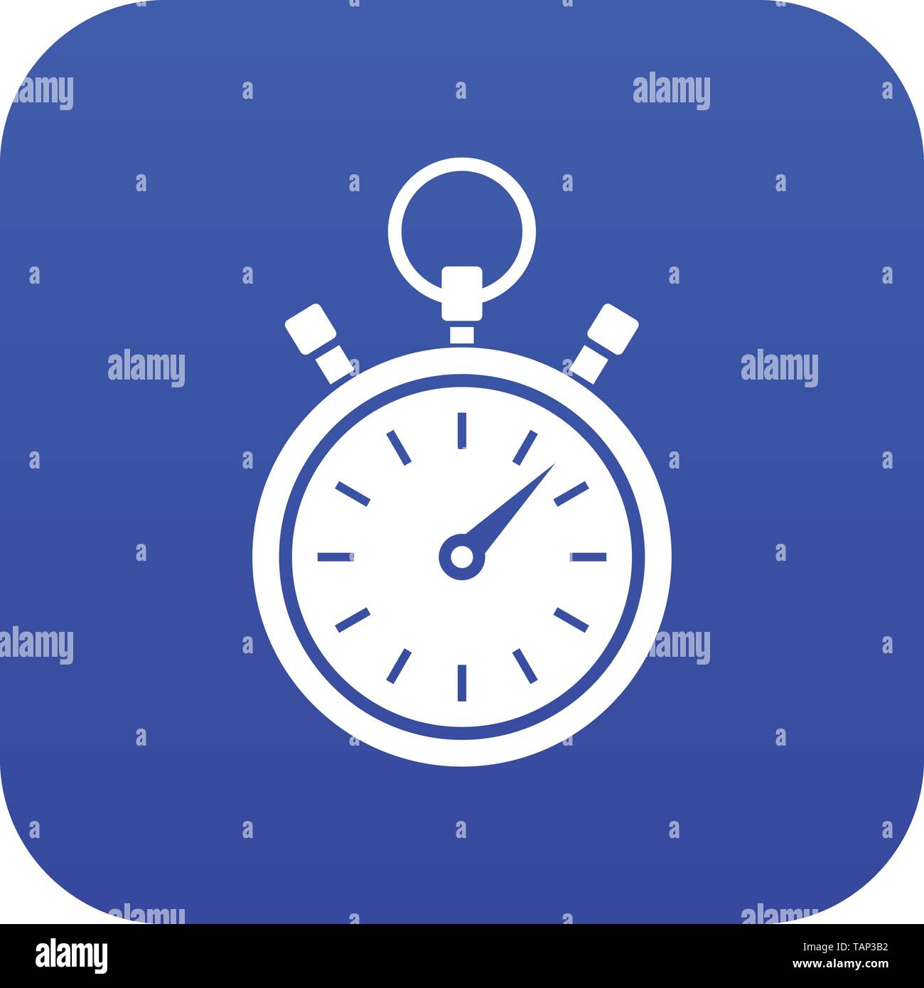 Stopwatch icon digital blue Stock Vector Image & Art - Alamy