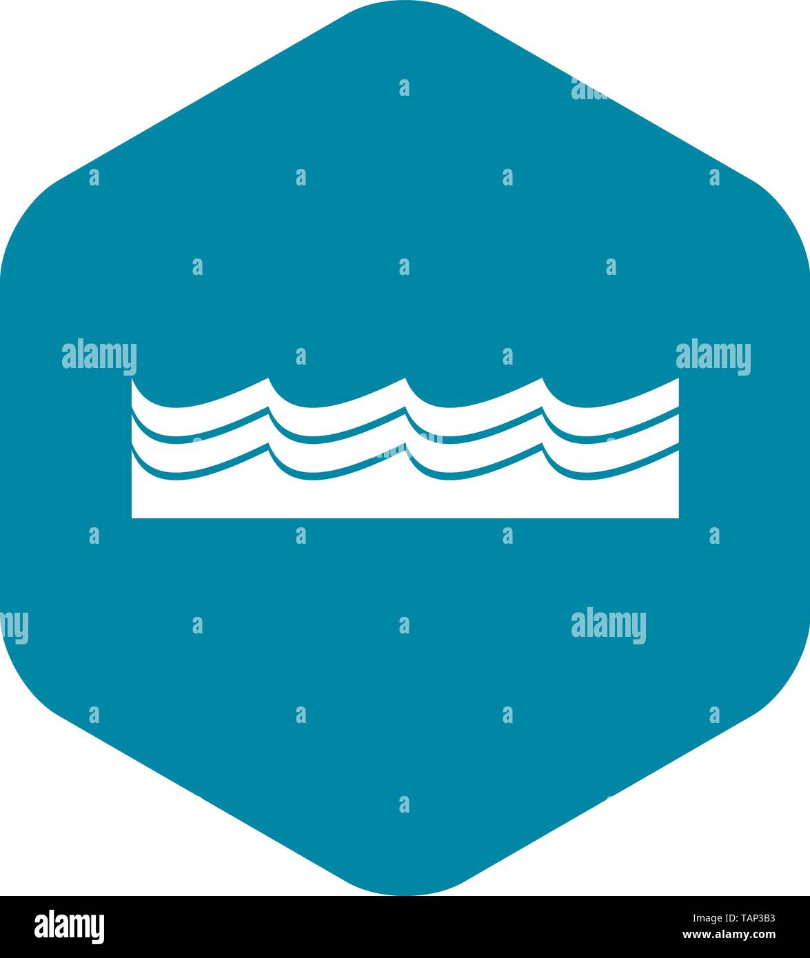 Water icon, simple style Stock Vector Image & Art - Alamy