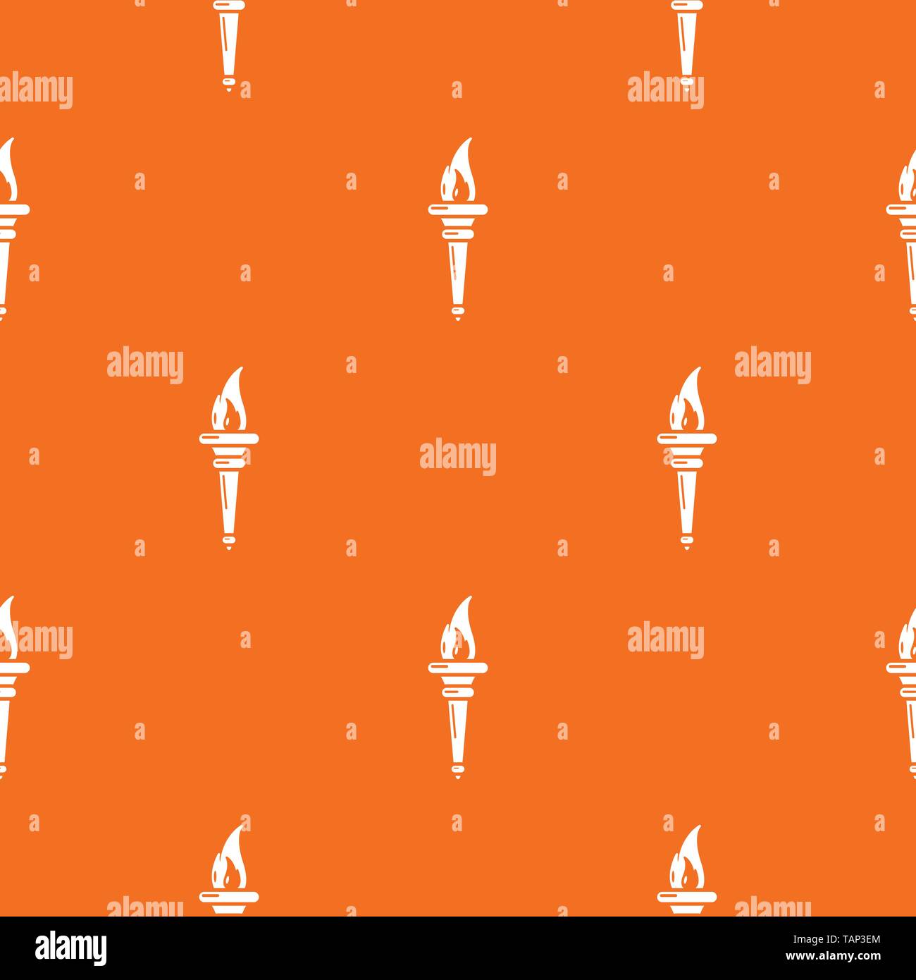 Torch pattern vector orange Stock Vector Image & Art - Alamy