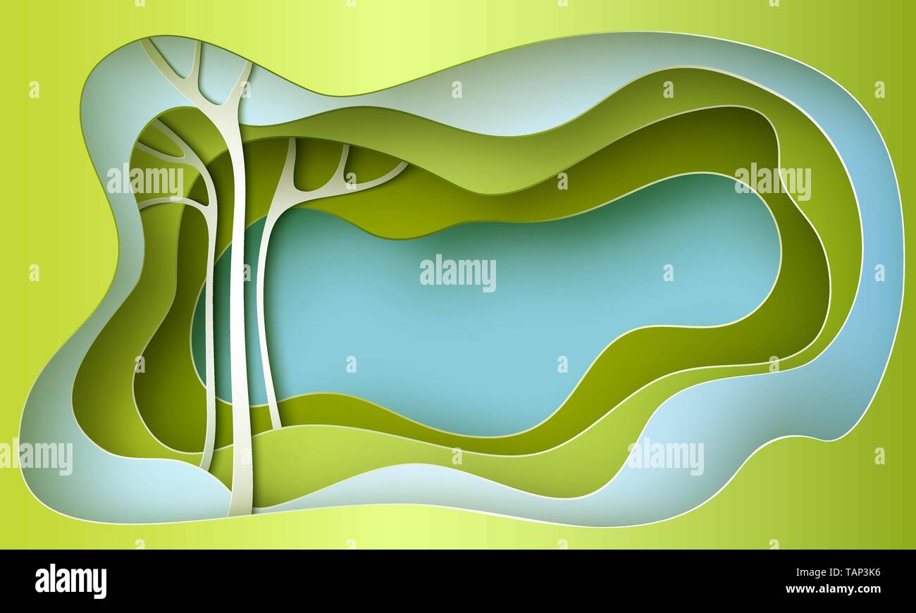 Cut grass on white Stock Vector Images - Alamy