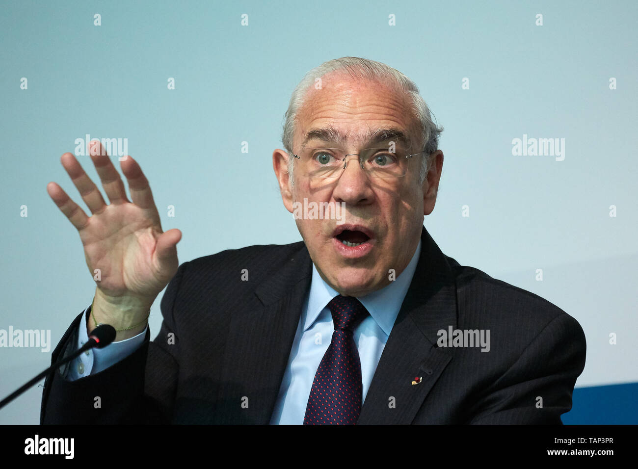 25.04.2019, Berlin, Berlin, Germany - Angel Gurria, Secretary General ...