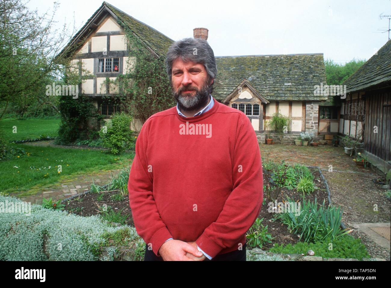 John Greene, of Border Oak builders, UK 1994 Stock Photo - Alamy
