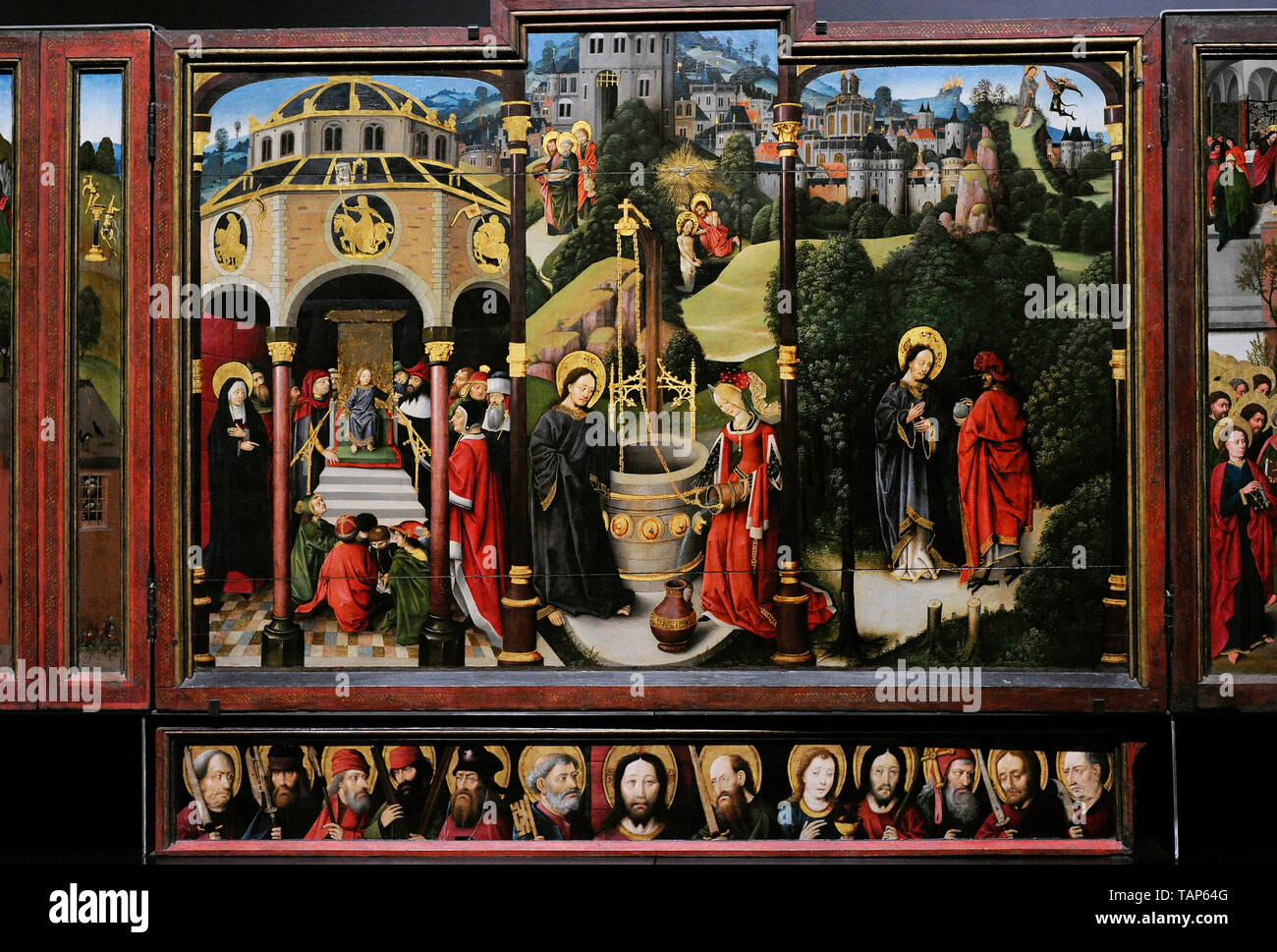 Triptych church panels hi-res stock photography and images - Alamy