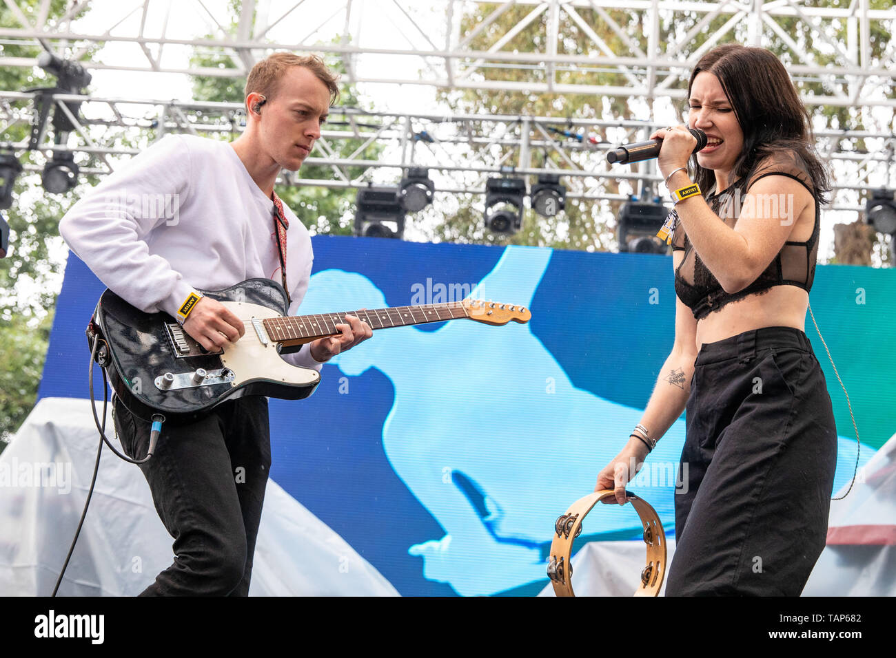 May 26, 2019 - Napa, California, U.S - SPENCER ERNST and CHELSEA LEE of ...