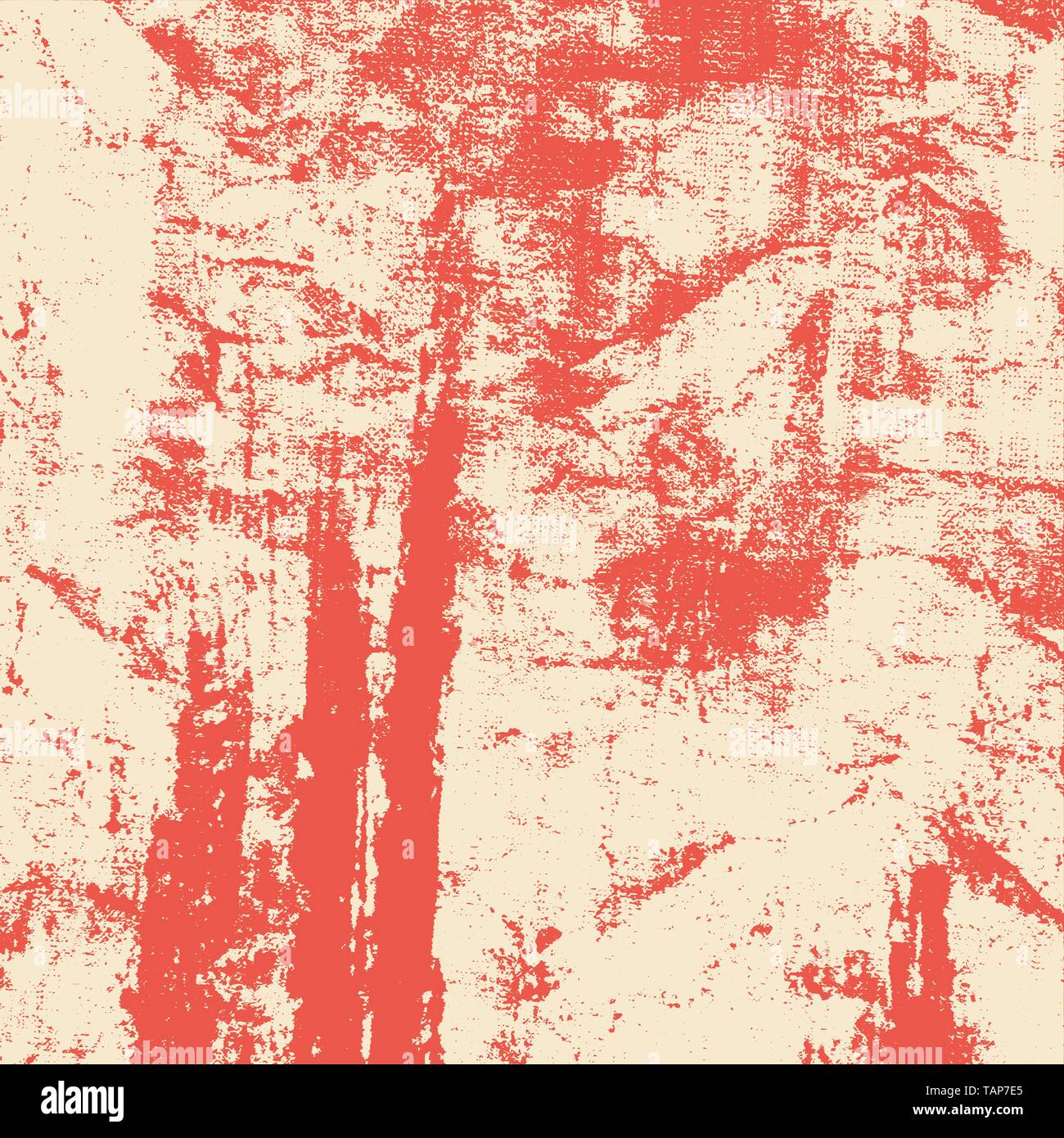 Grunge Red Square Texture For your Design. Empty expressive Distressed ...