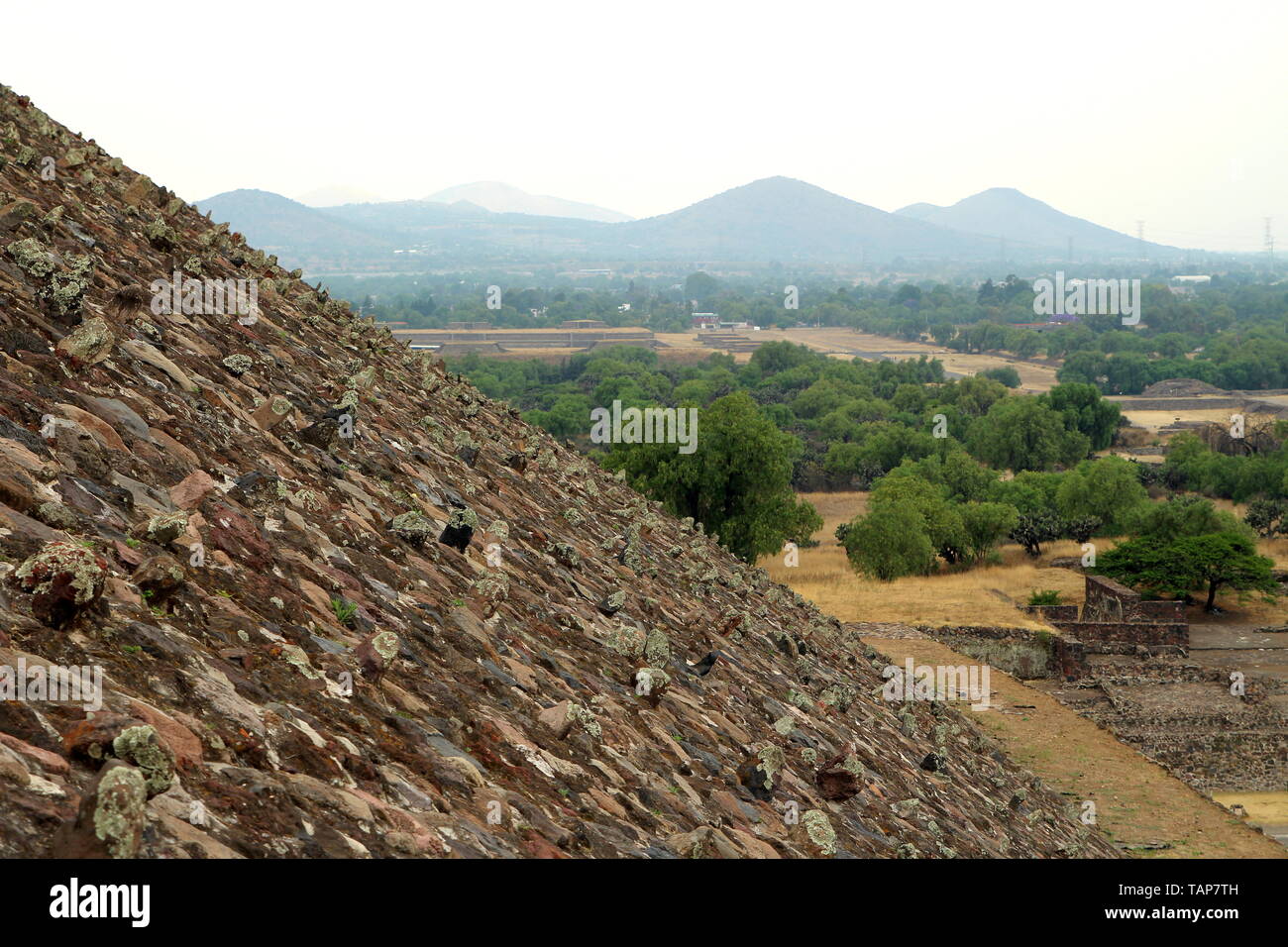 Teotihuacan Pyramid Architecture High Resolution Stock Photography and ...