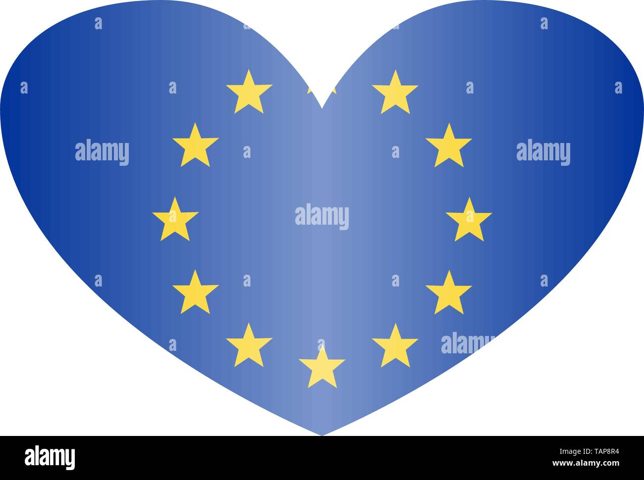 Simple flag of European Union. Correct size, proportion Stock Vector ...