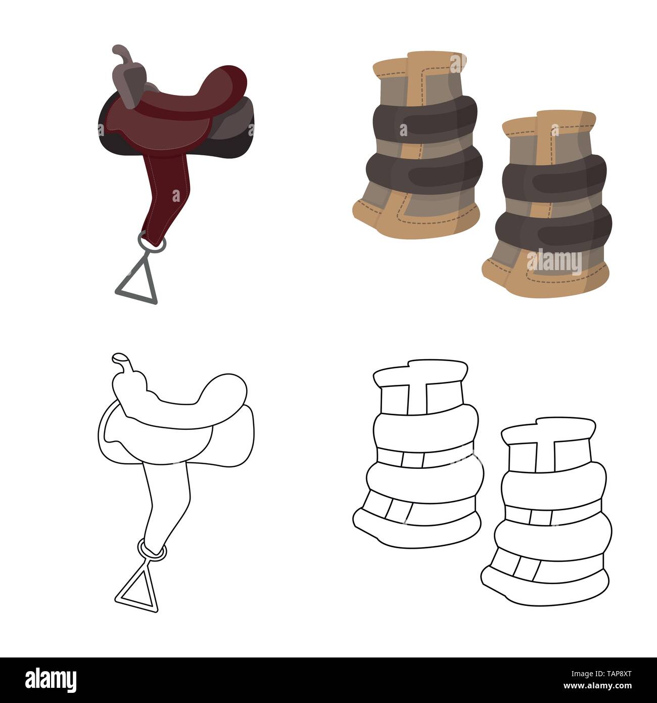 Bone saddle Stock Vector Images - Alamy