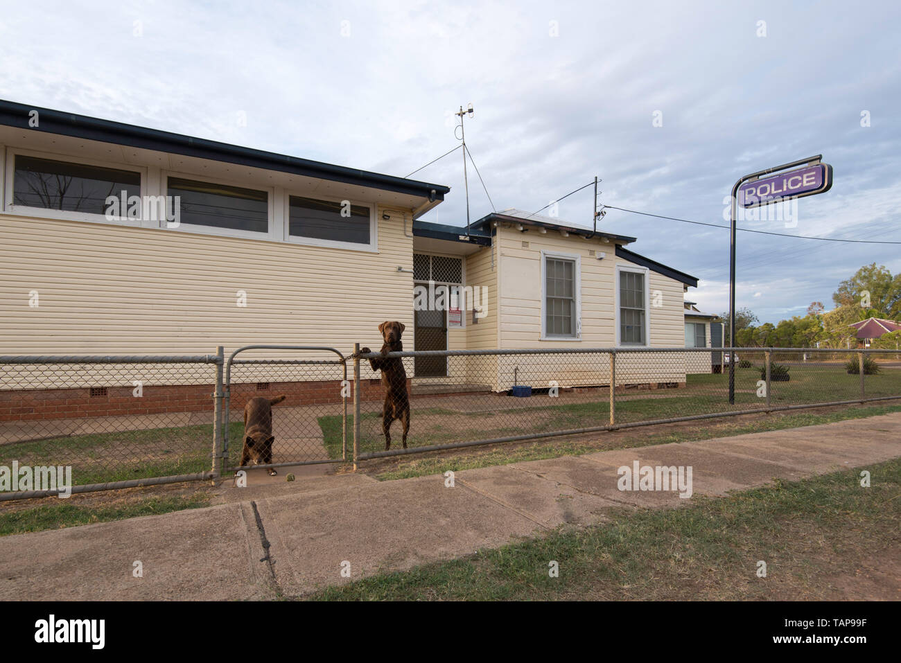 Rural police station hi-res stock photography and images - Alamy