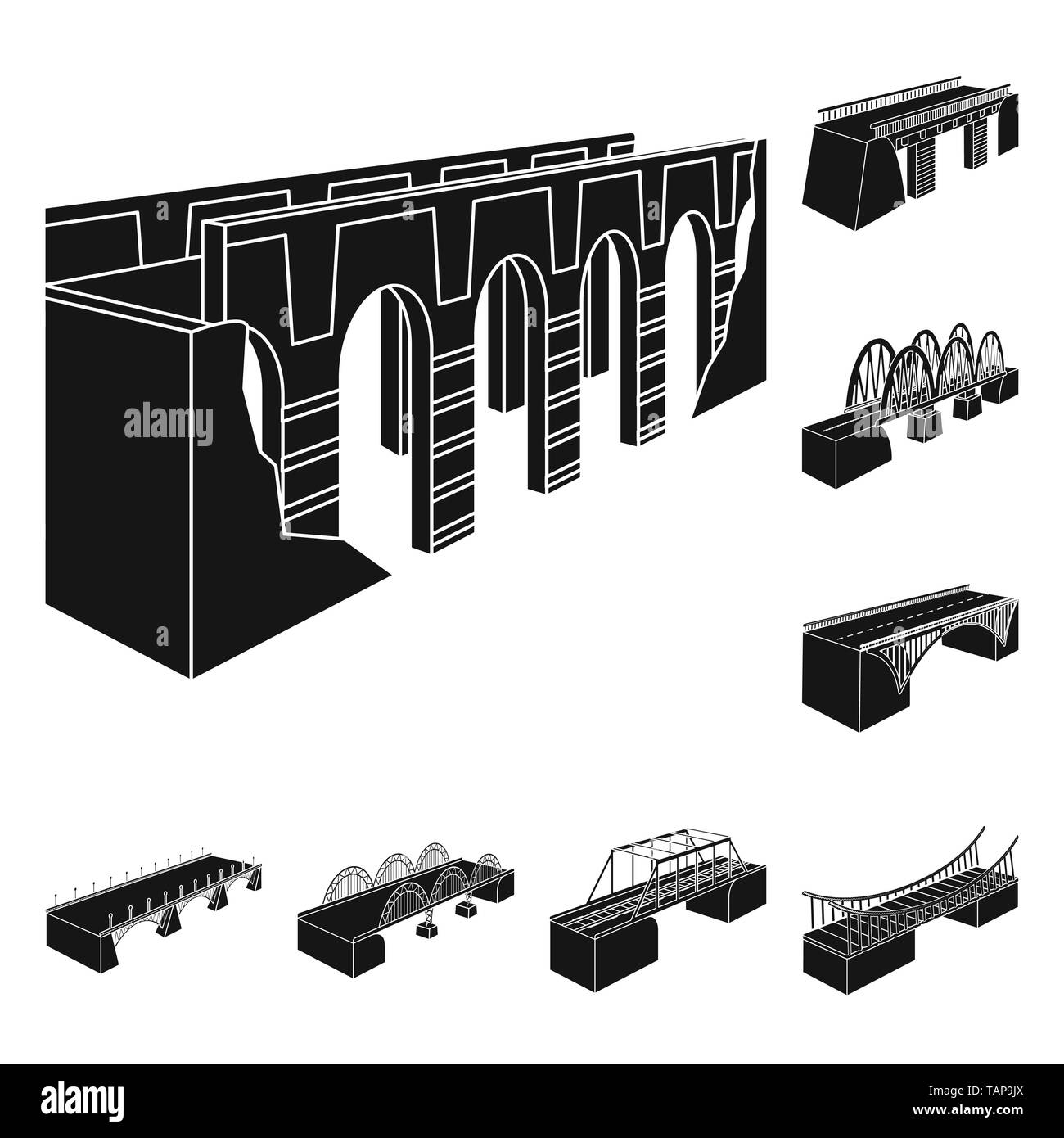 Isolated Object Of Construct And Side Sign Set Of Construct And Architecture Stock Vector 