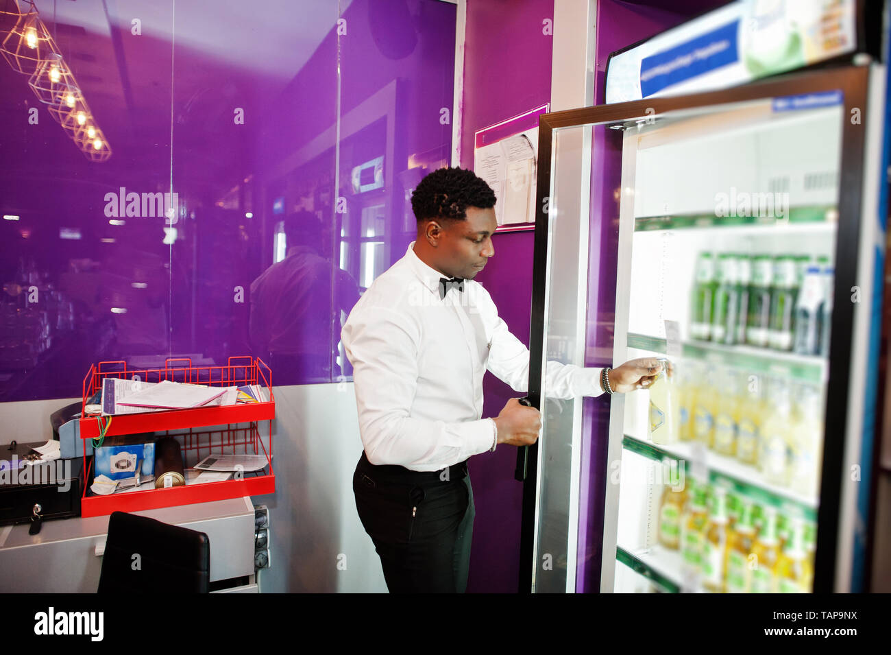 Professional restaurant fridge hi-res stock photography and images - Alamy