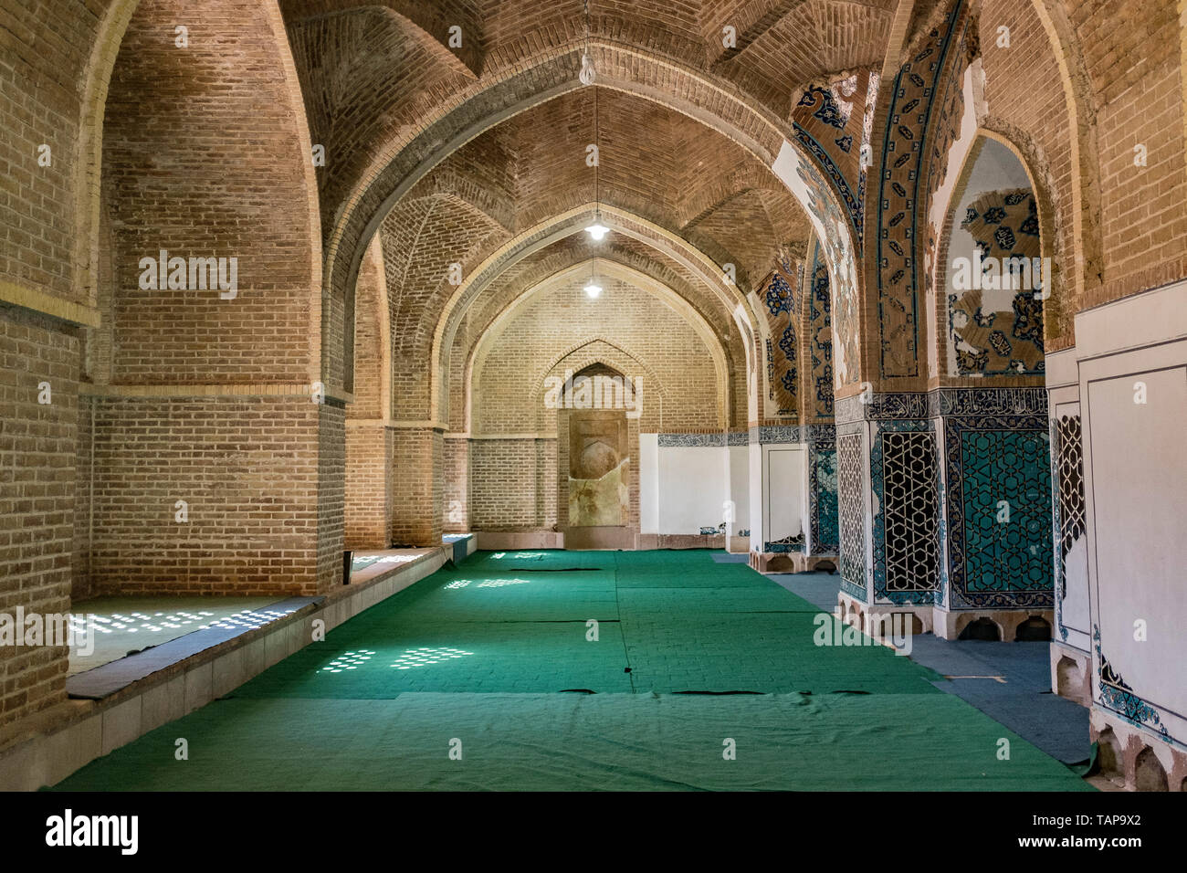 Blue Mosque, Tabriz, East Azerbaijan, Islamic Republic of Iran Stock ...