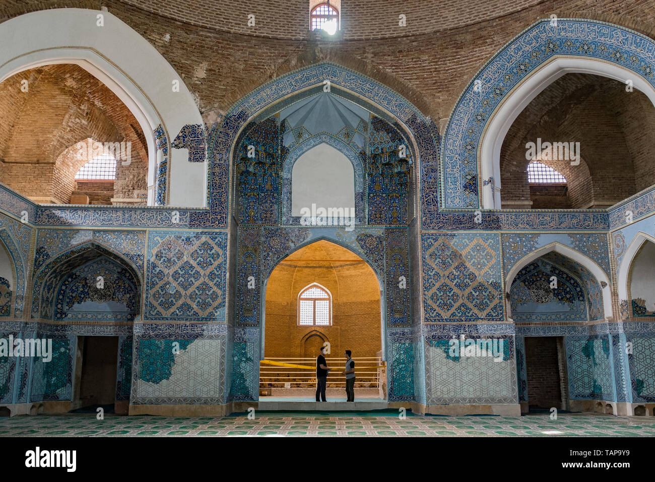 Blue Mosque, Tabriz, East Azerbaijan, Islamic Republic of Iran Stock ...