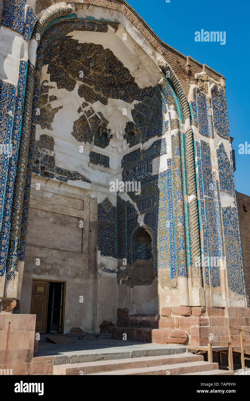 Blue Mosque, Tabriz, East Azerbaijan, Islamic Republic of Iran Stock ...