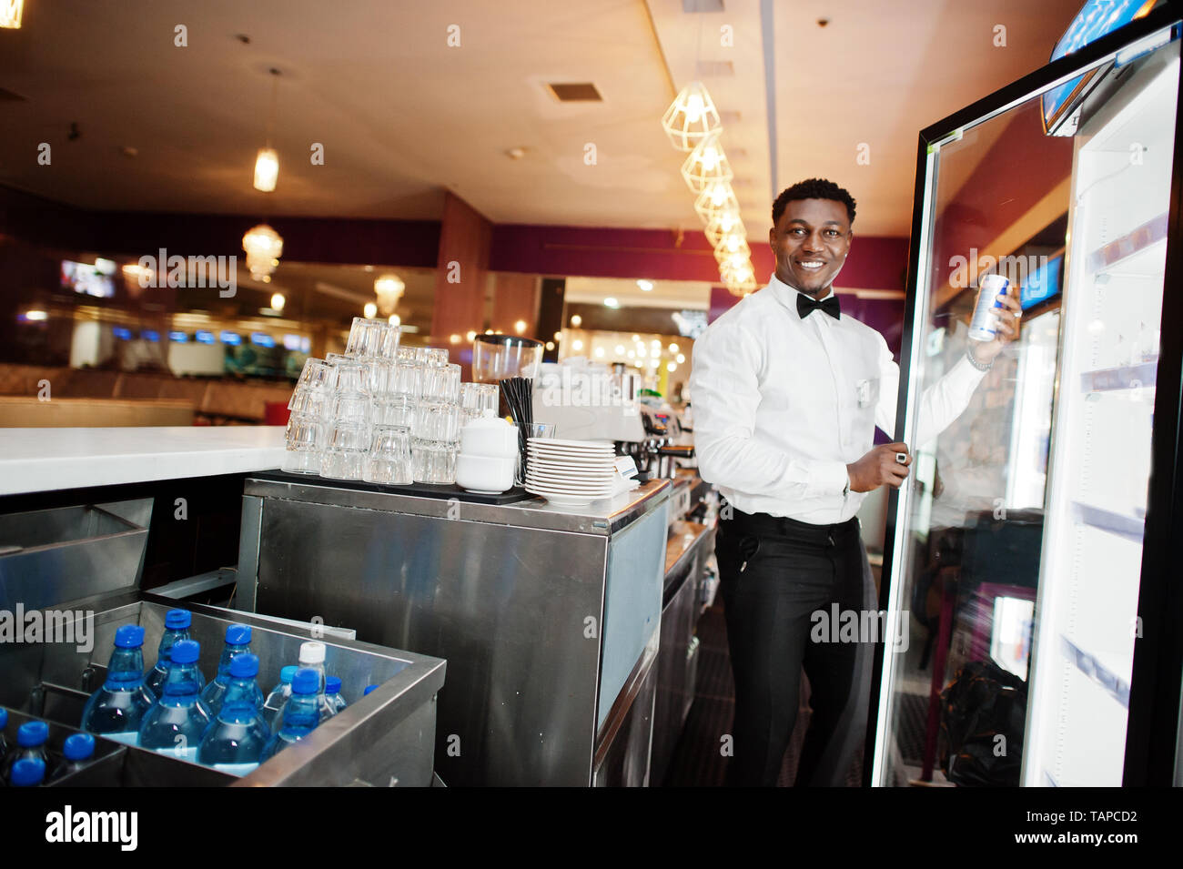 Professional restaurant fridge hi-res stock photography and images - Alamy