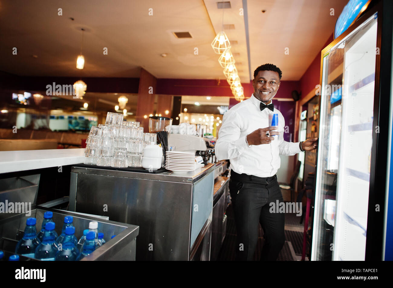 Professional restaurant fridge hi-res stock photography and images - Alamy