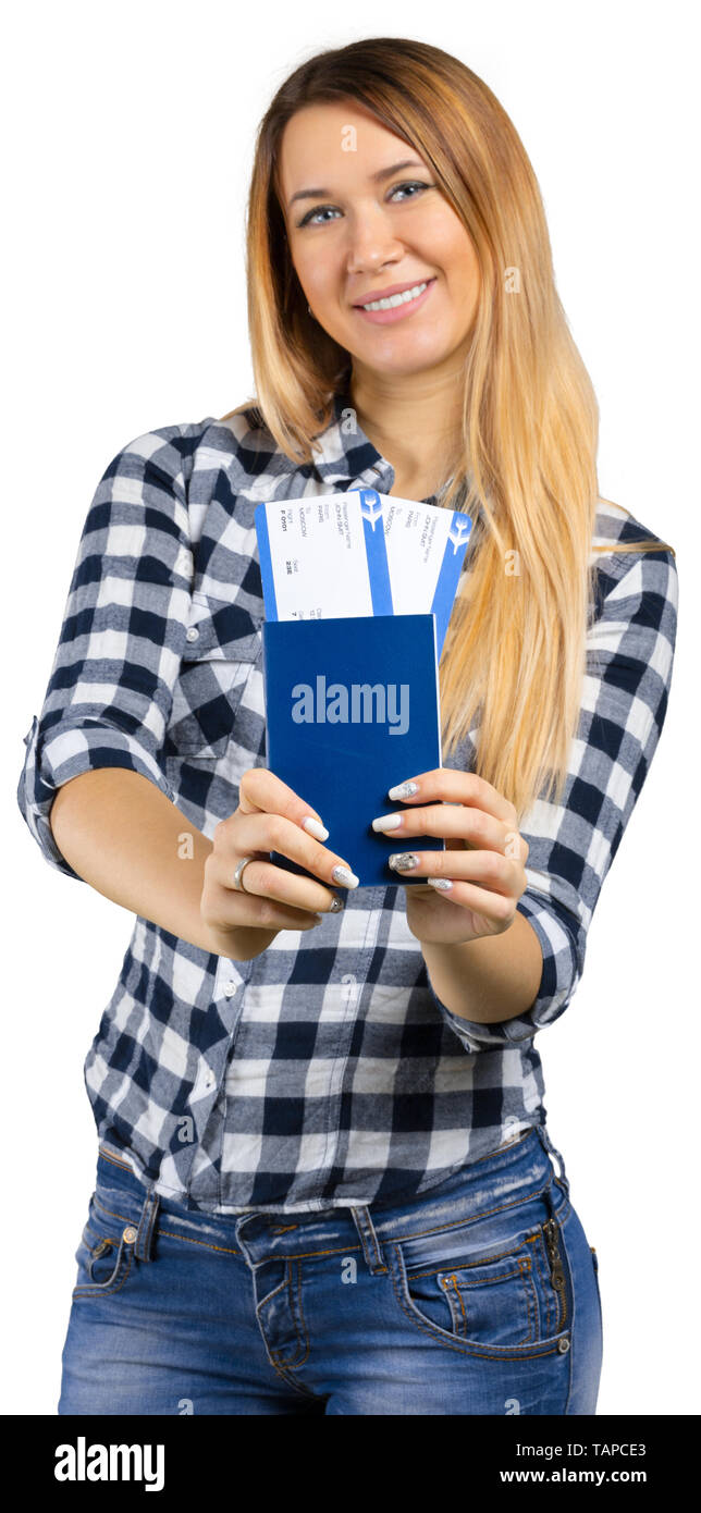 Handing ticket hi-res stock photography and images - Alamy